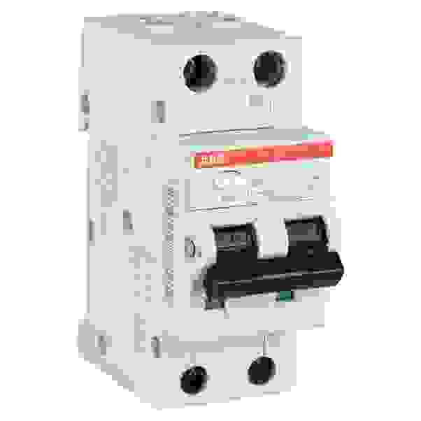 INTERRUTTORE MAGNETOTERMICO ABB DIFFERENZIALE 4,5KA 1P+N 25 0,3A 2 MODULI DS201 MTD