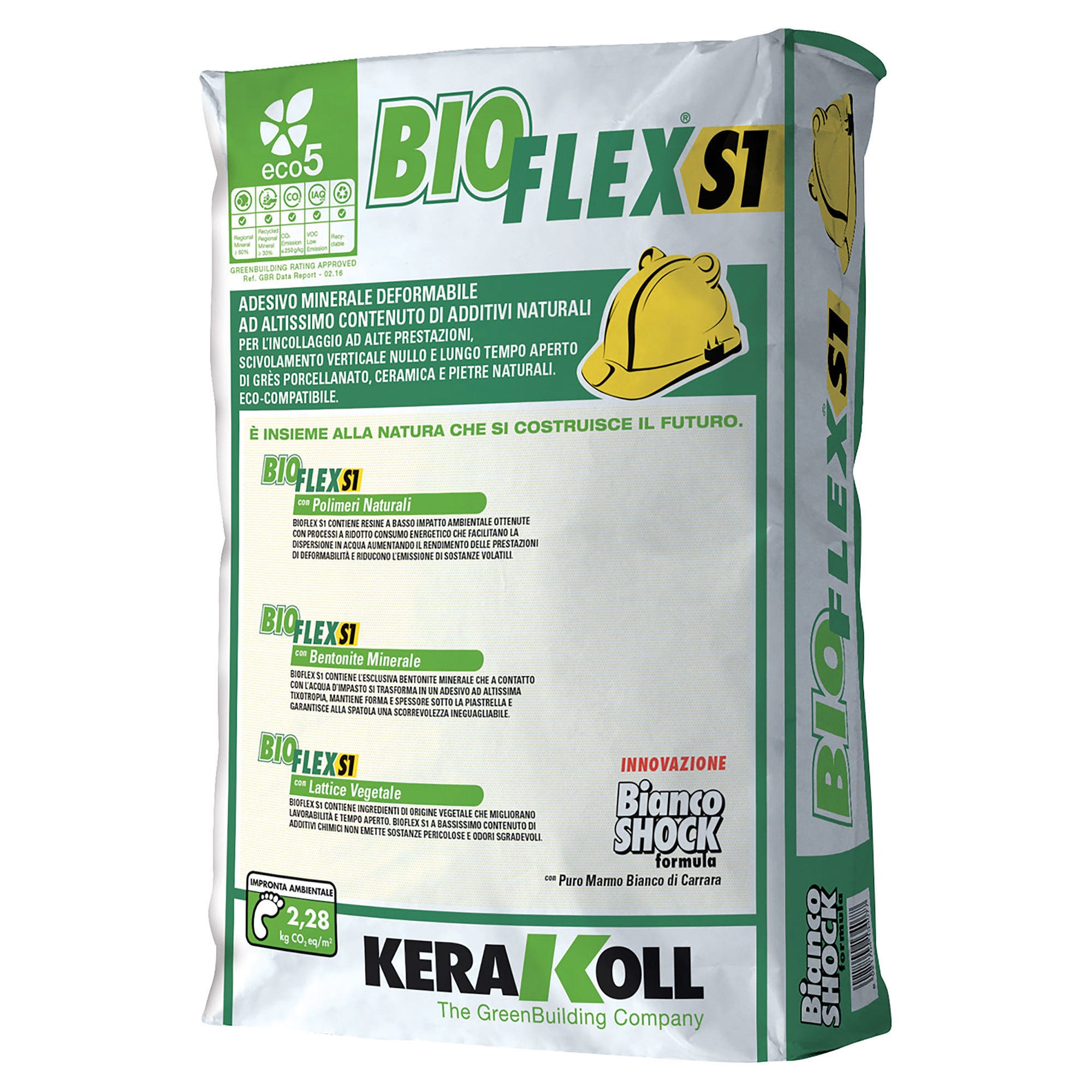 COLLA BIOFLEX S1 KERAKOLL BIANCO 25 kg GRIGIO 25 kg