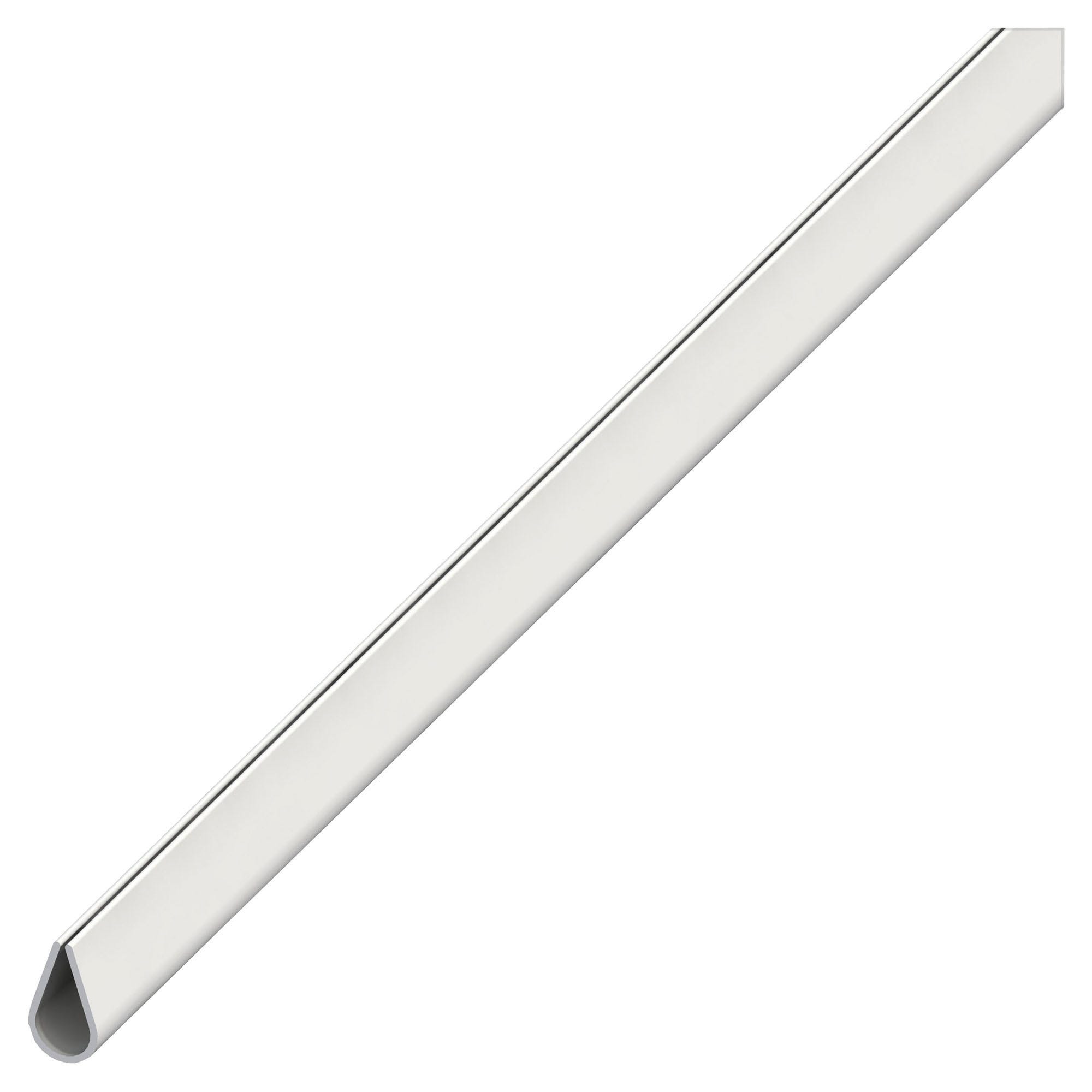 PROFILO CORNICE PVC 15 mm 1 m BIANCO