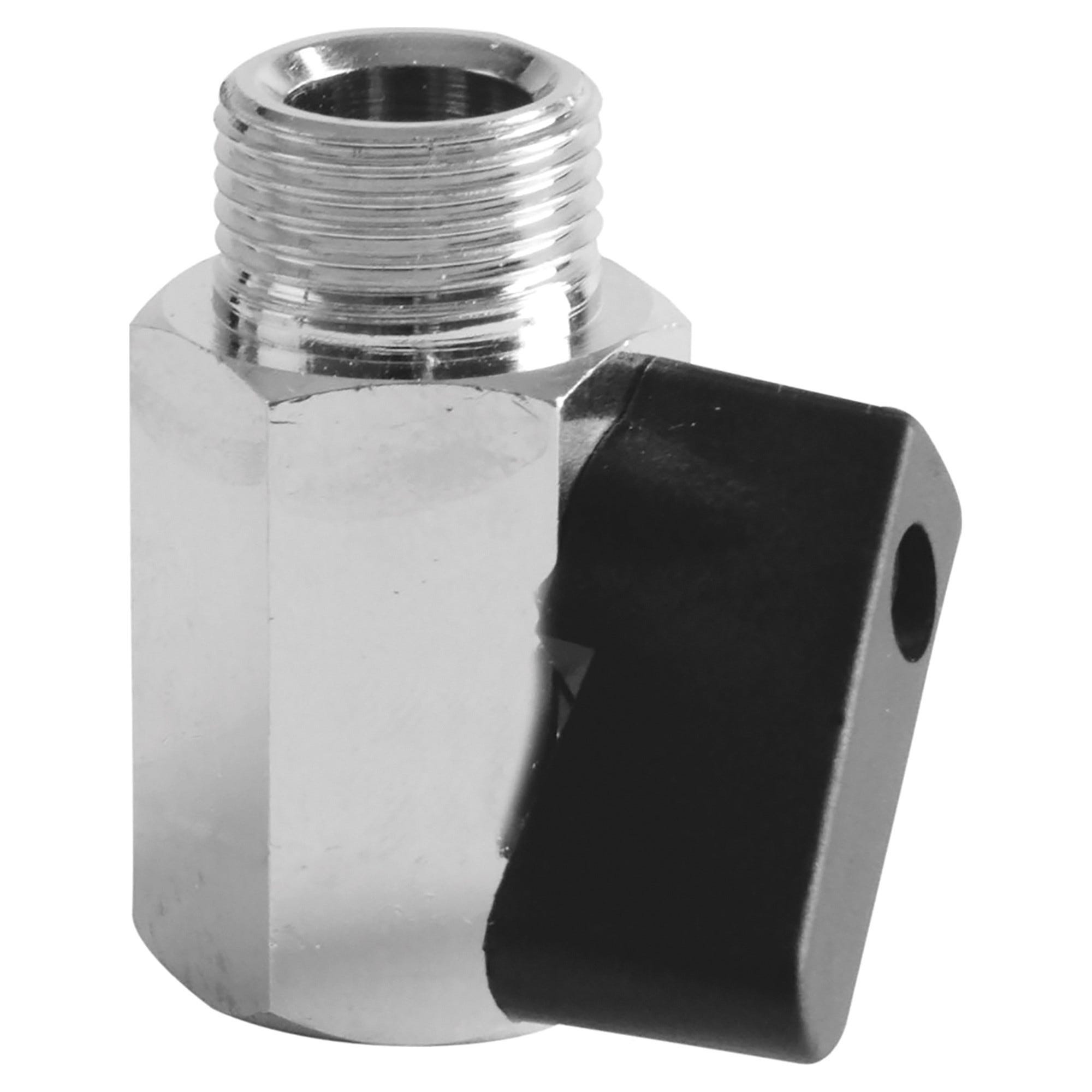 VALVOLA A SFERA PER ACQUA MINI CON LEVA MF 1/2'' ALLUMINIO PN 10