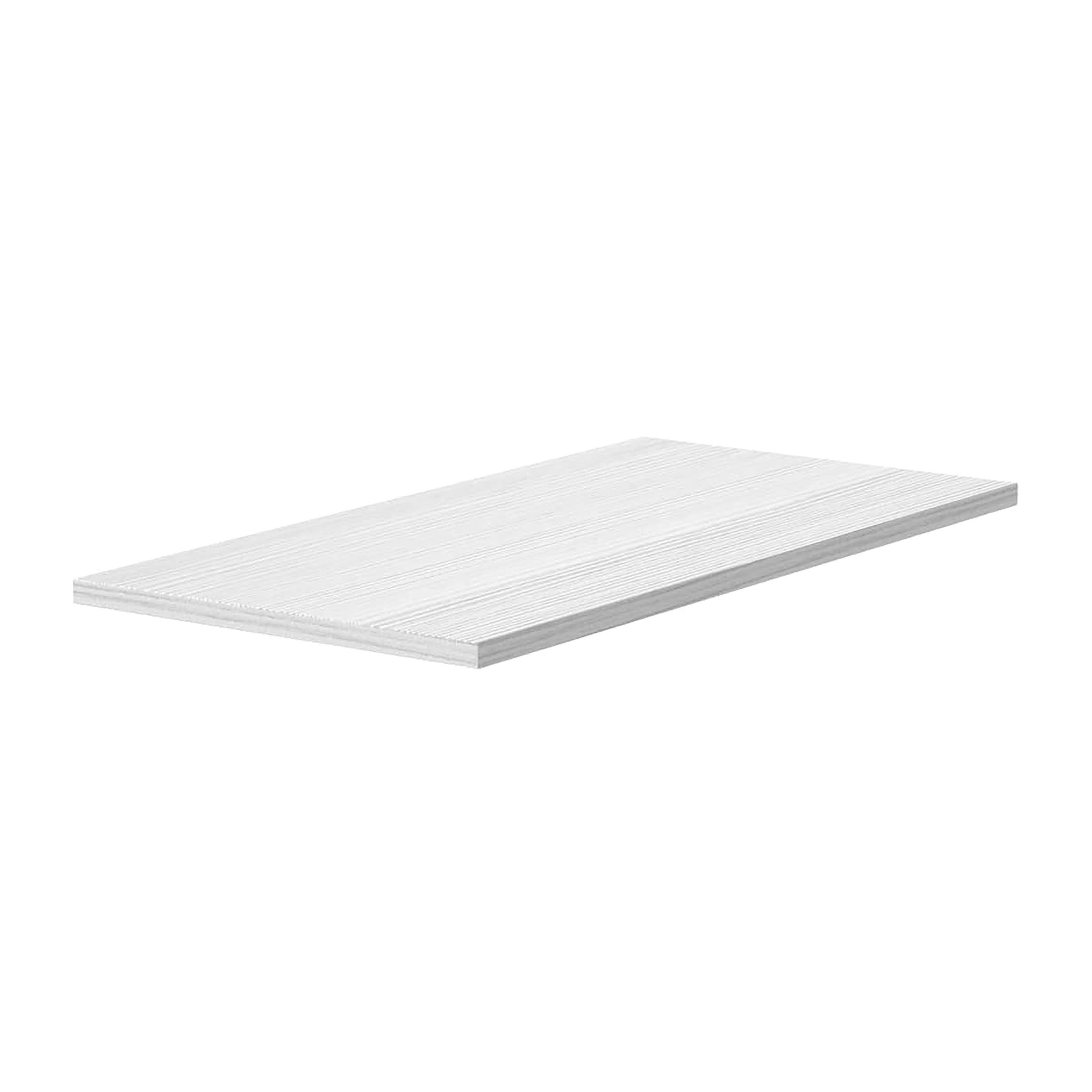 RIPIANO IN LEGNO BIANCO EXPORT 32,5x63 cm (LxP) PER COLONNA STIRO