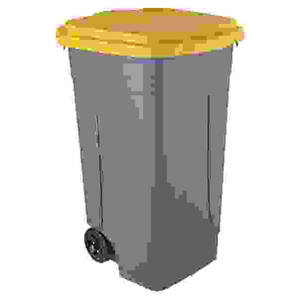 COPERCHIO PER BIDONE MOBILPLASTIC 80 l GIALLO