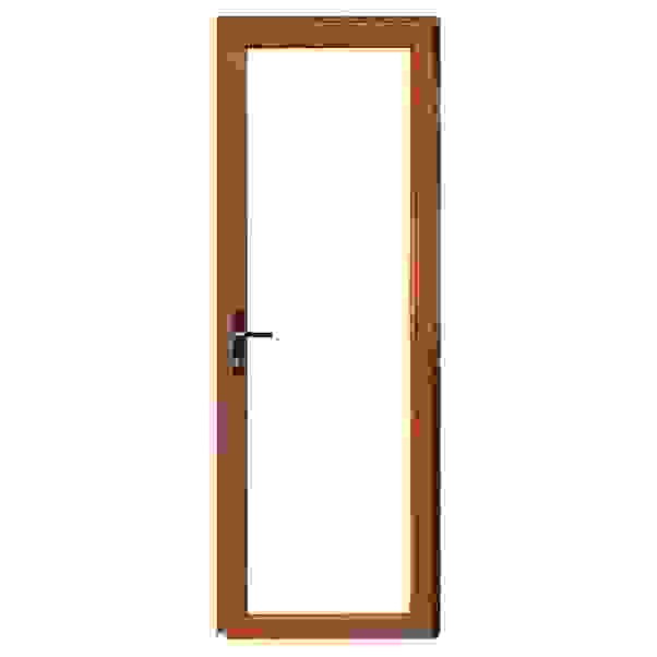 PORTA FINESTRA IN PVC ROVERE GOLD 1 ANTA CON SERRATURA DESTRA 80x220 cm ...