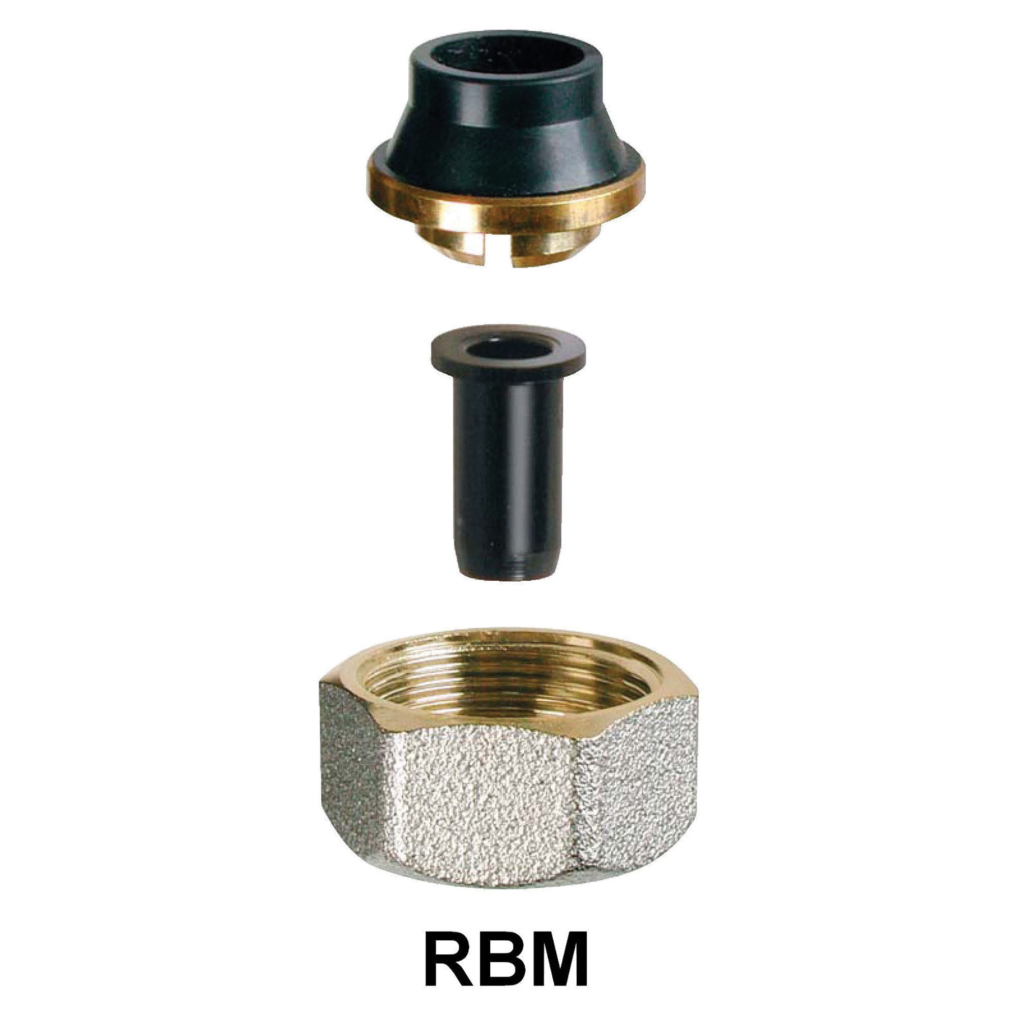 ADATTATORE RBM TUBO PEX Ø 16x2 mm TUBO MULTISTRATO