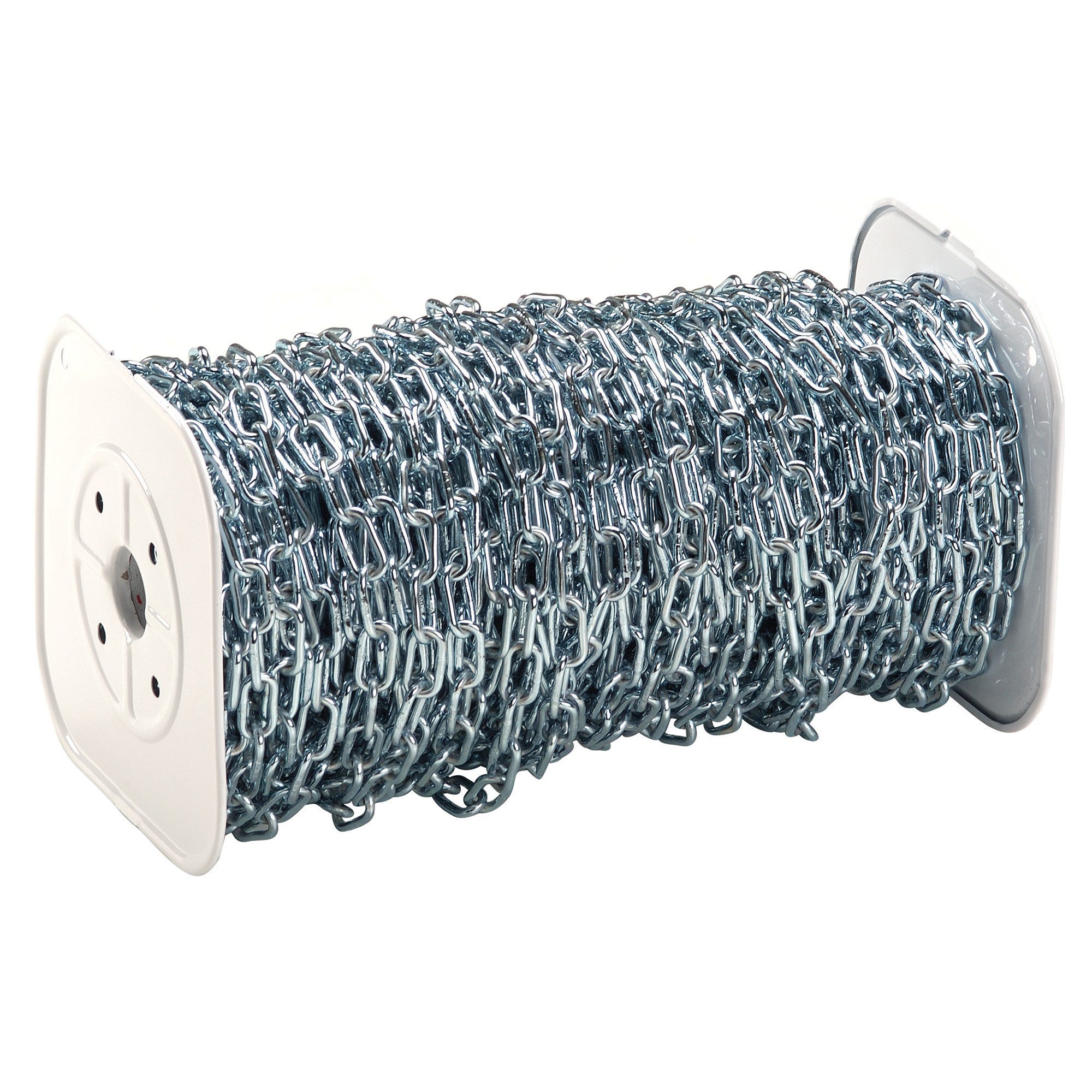 CATENA MAGLIA LUNGA Ø 4x32 mm 50 m ACCIAIO INOX AISI 304 PORTATA 188 kg