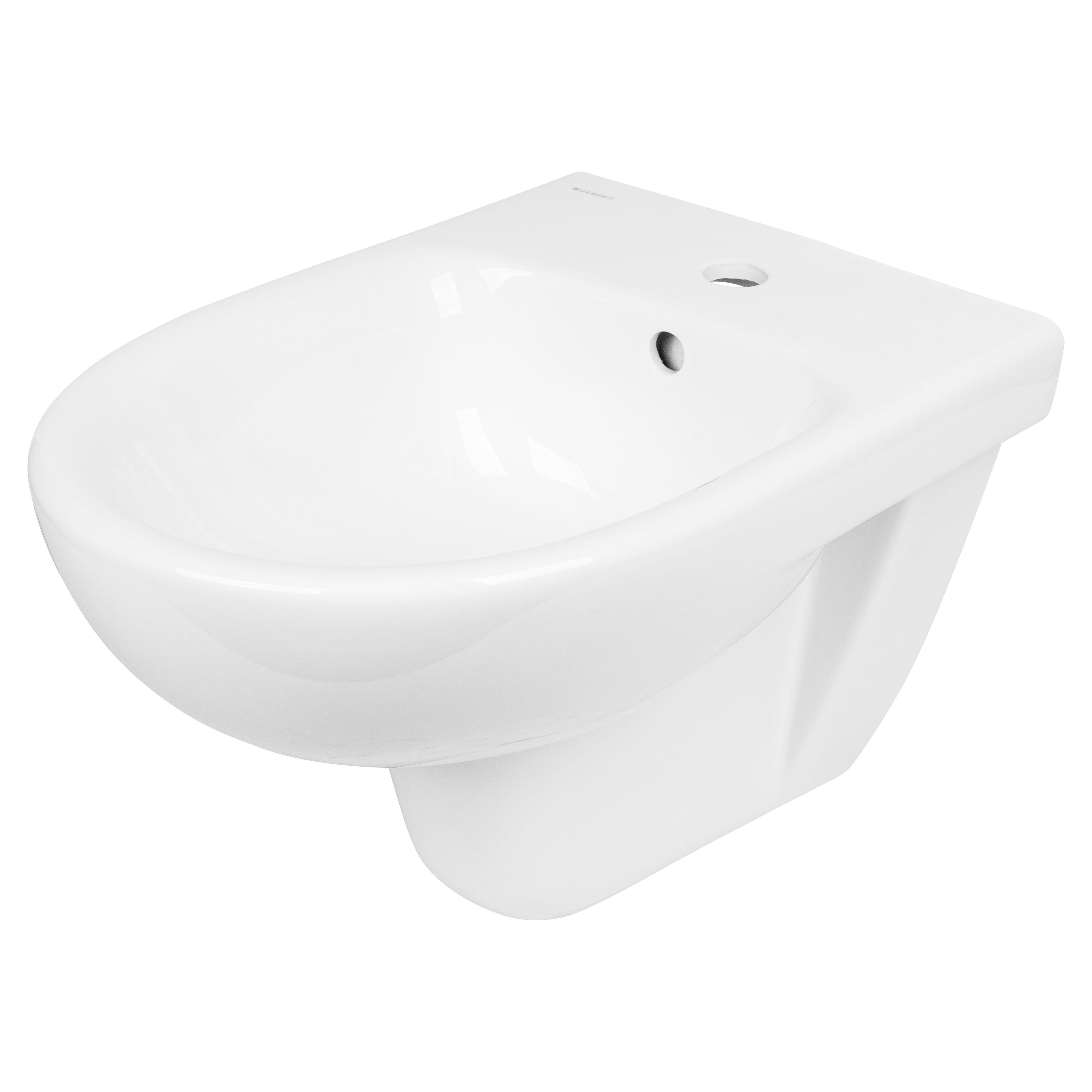 BIDET GEBERIT SERIE SELNOVA PRO SOSPESO IN CERAMICA BIANCA