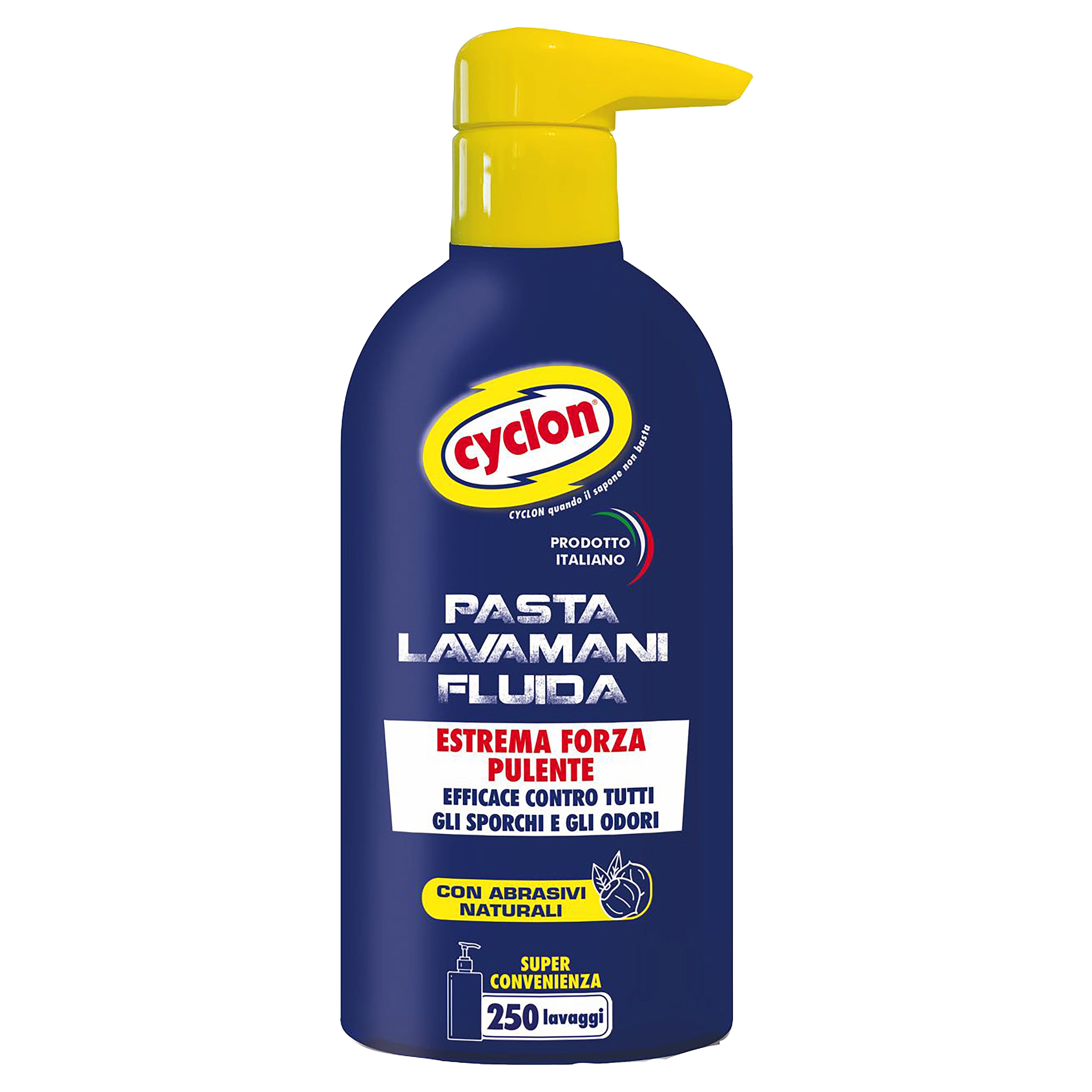 PASTA LAVAMANI FLUIDA CYCLON 1000 ml IN FLACONE CON DOSATORE