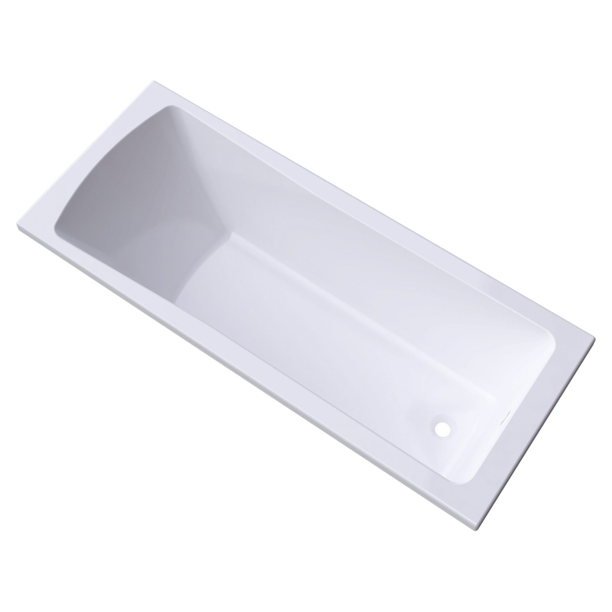 VASCA INCASSO LINTON 70x160 IN ACRILICO BIANCO CAPACITA 158 L | Tecnomat