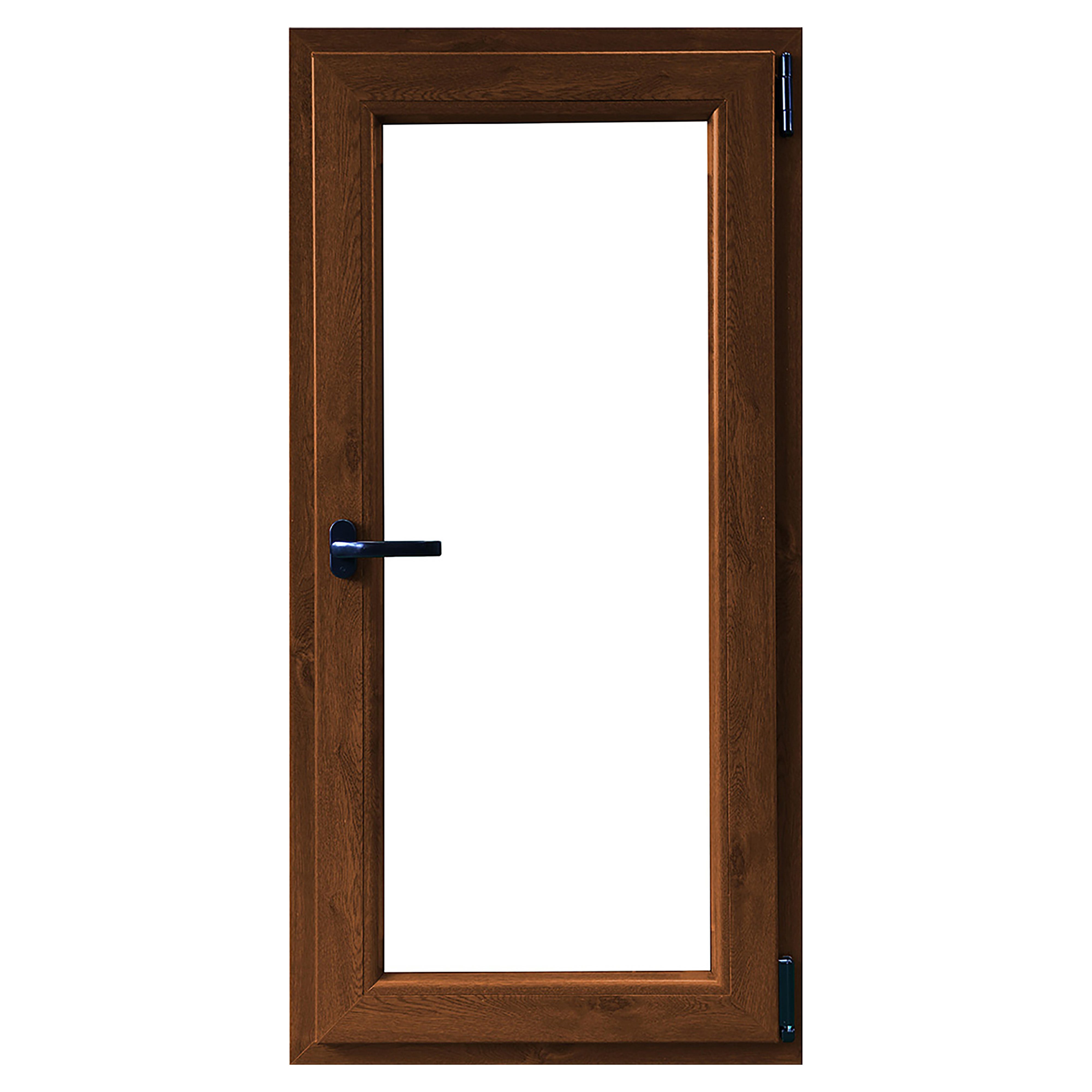 FINESTRA IN PVC ROVERE GOLD 1 ANTA DESTRA 60x120 cm (LxH)