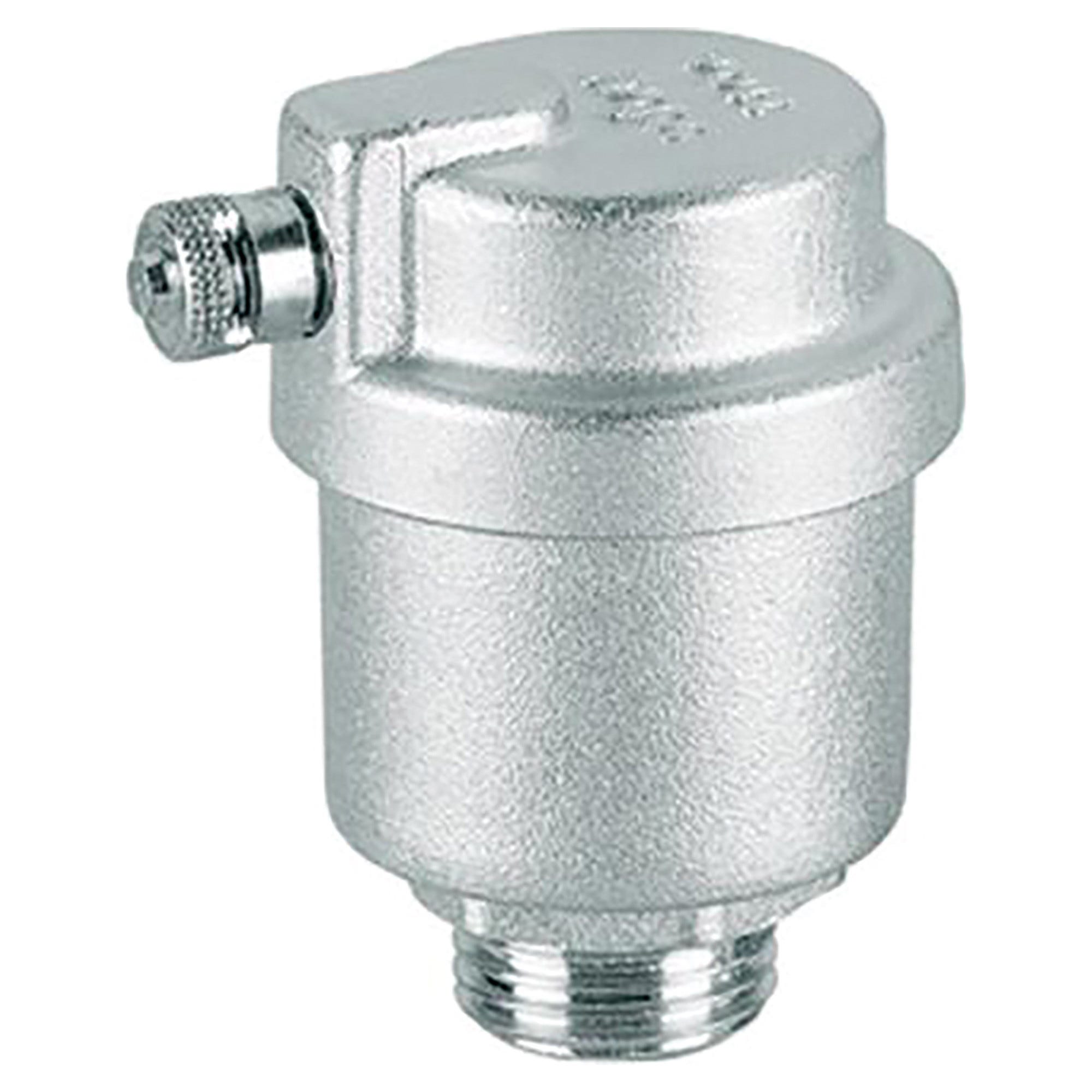 VALVOLA AUTOMATICA SFOGO ARIA POLETTI DRITTA 3/8'' NICHELATA