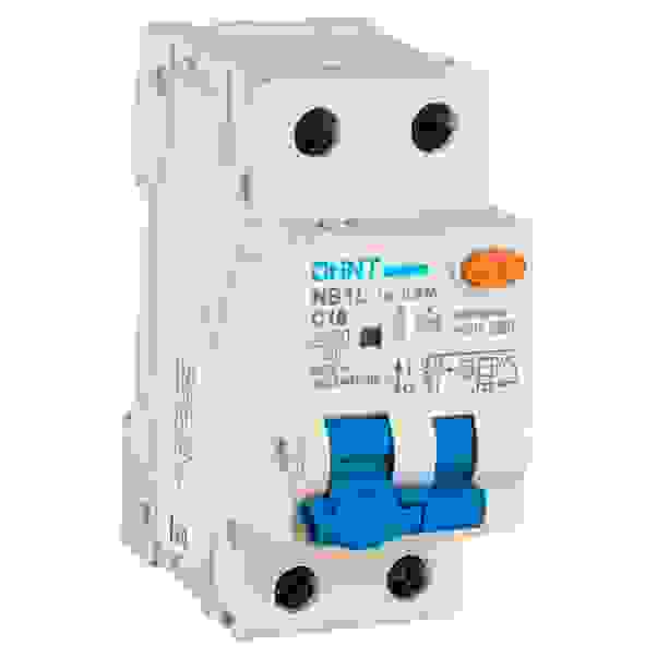 INTERRUTTORE MAGNETOTERMICO CHINT DIFFERENZIALE 1P+N 16A 4,5KA 30mA 2 MODULI 230V CLASSE A