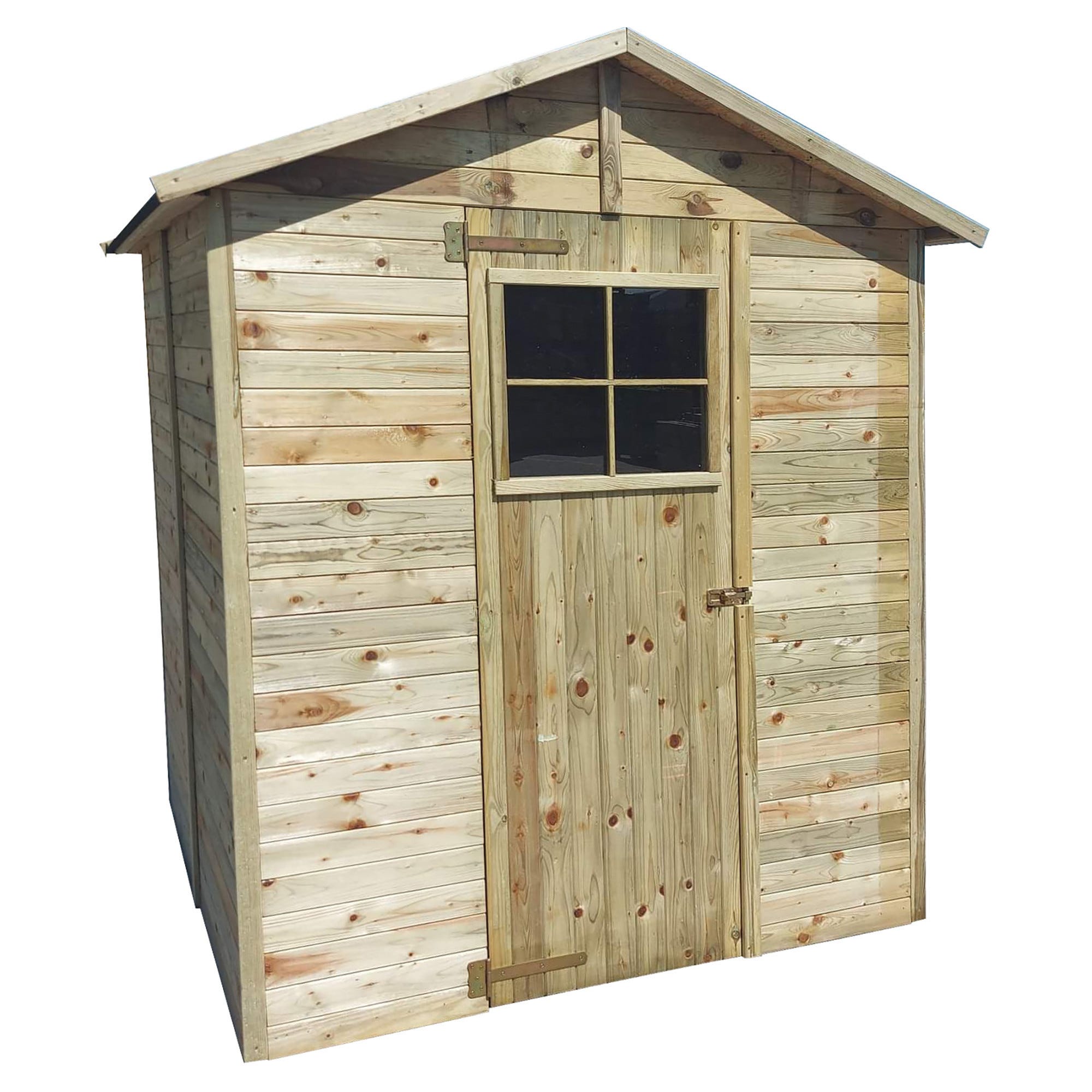 CASETTA A PANNELLI ABETE IMPREGNATO 203x153x220 cm | Tecnomat