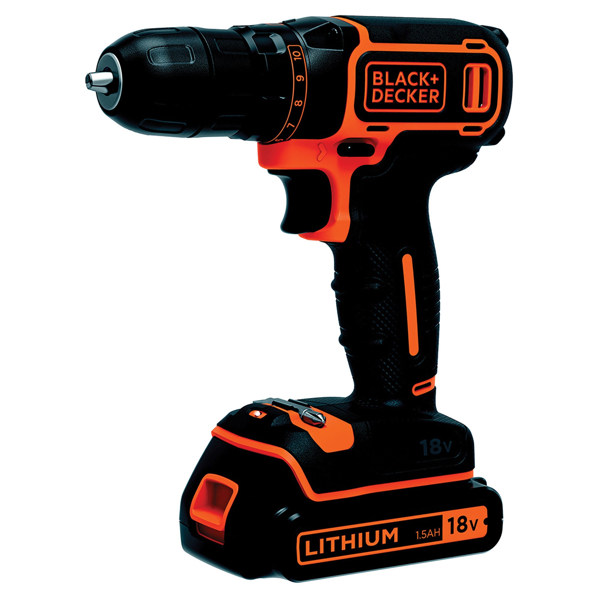 TRAPANO AVVITATORE B&D 18 V BDCDC18K-QW BATTERIA LITIO 1,5 Ah PESO 2,3 kg