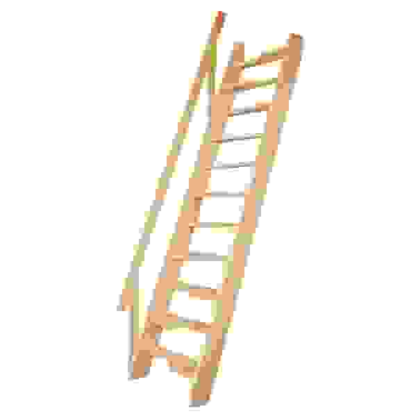 SCALA SALVASPAZIO IN ABETE 270x65 cm (HxL) 13 GRADINI