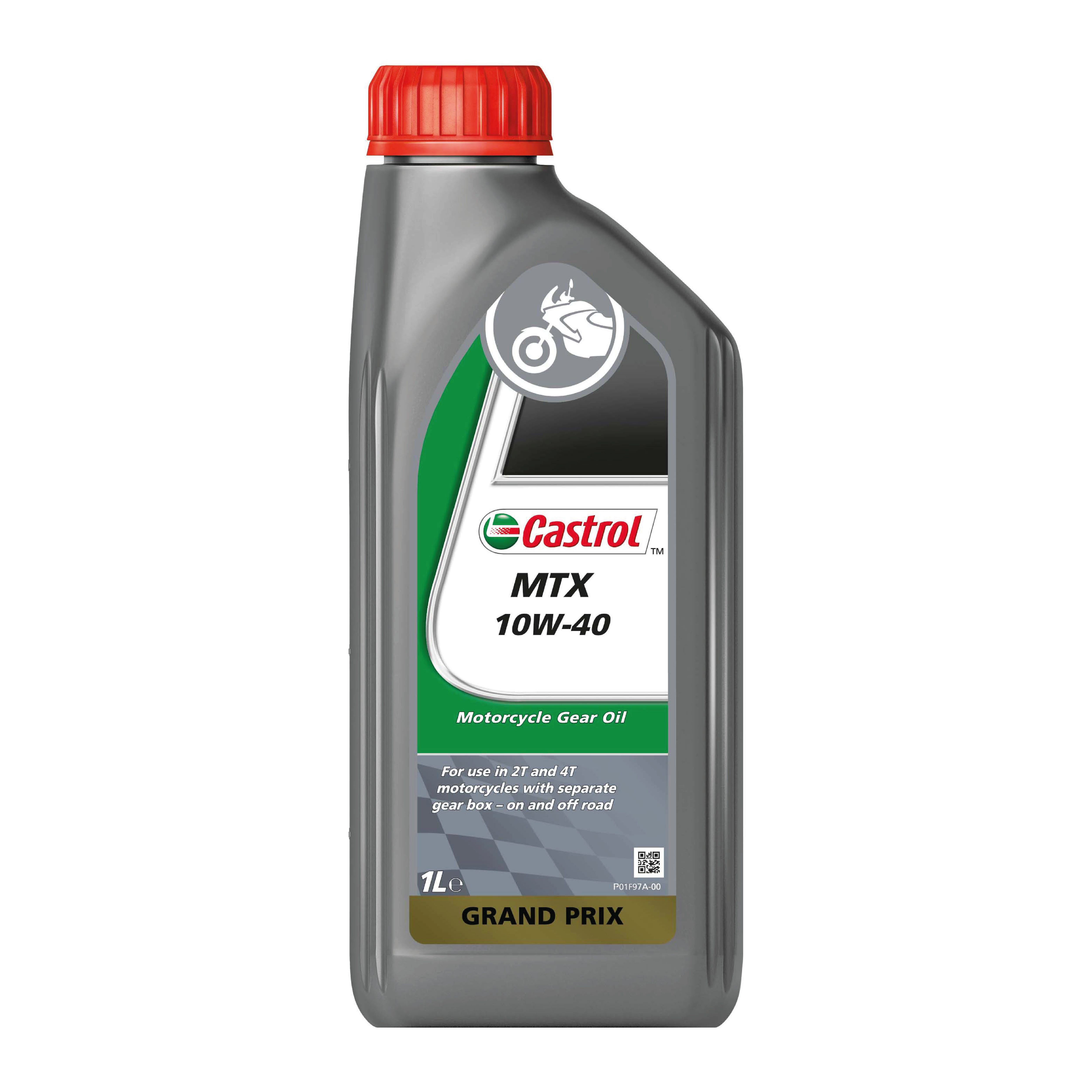 OLIO CASTROL MTX 10W-40 PER TRASMISSIONI PER MOTO 1 l