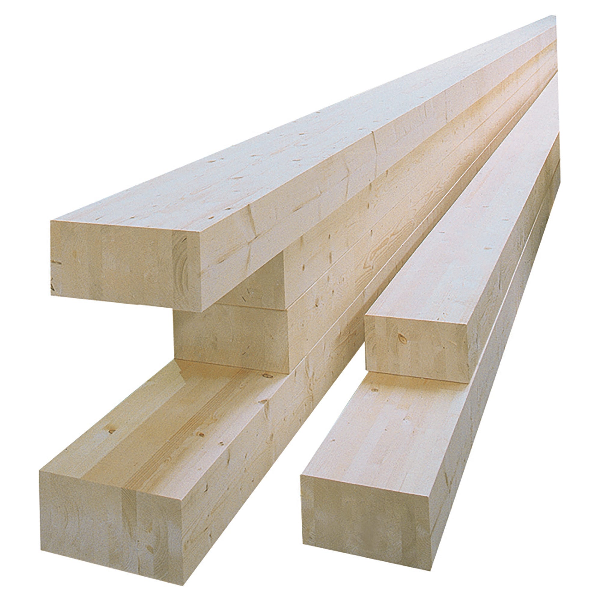 TRAVE ABETE LAMELLARE 80x120x4000 mm Gl24h - QUALITA' A VISTA