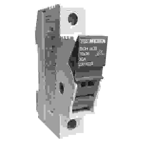 PORTAFUSIBILE MODULARE 1P 10,3x38 32A FINO A 690V