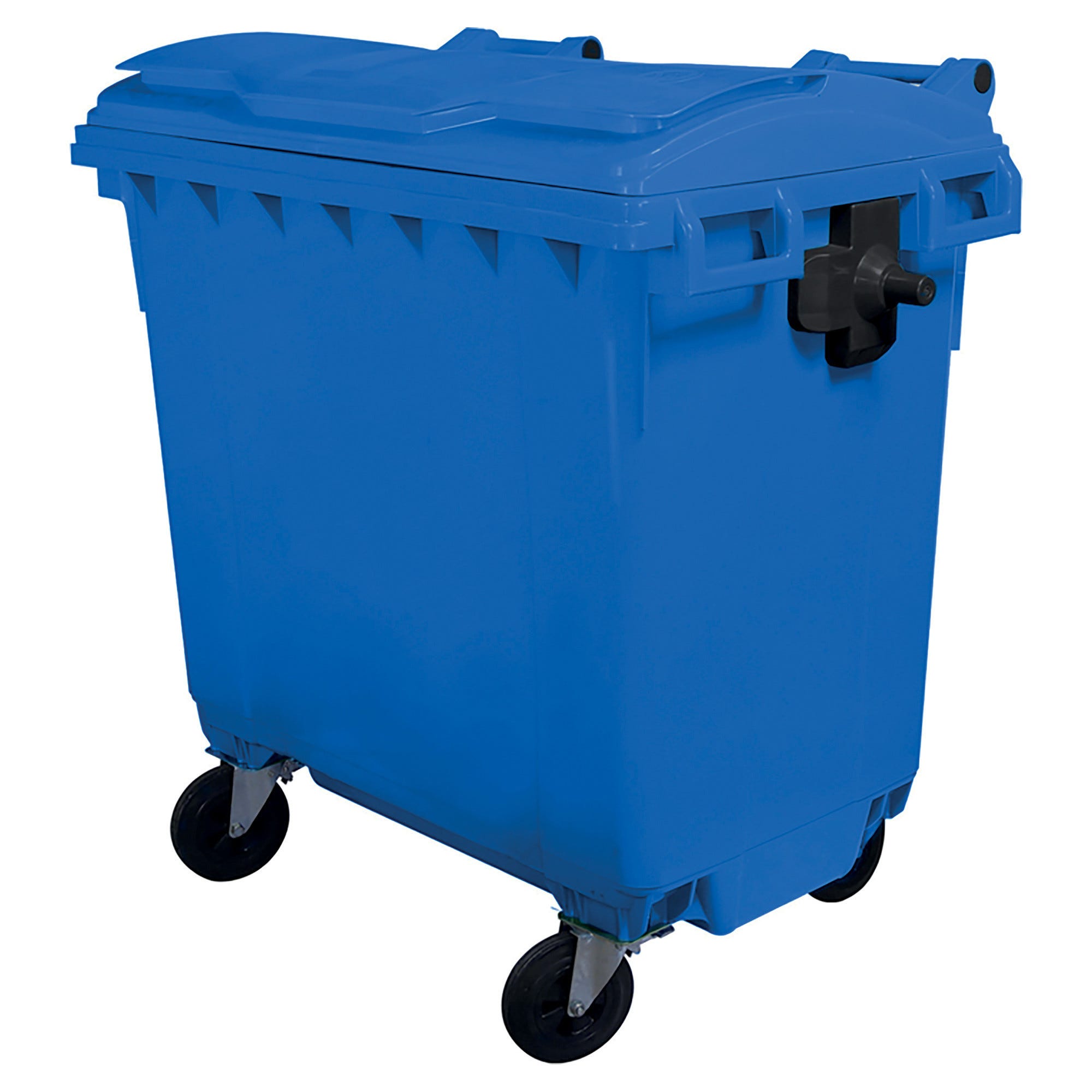 CASSONETTO DIFFERENZIATA MOBILPLASTIC 770 l BLU CON 4 RUOTE | Tecnomat