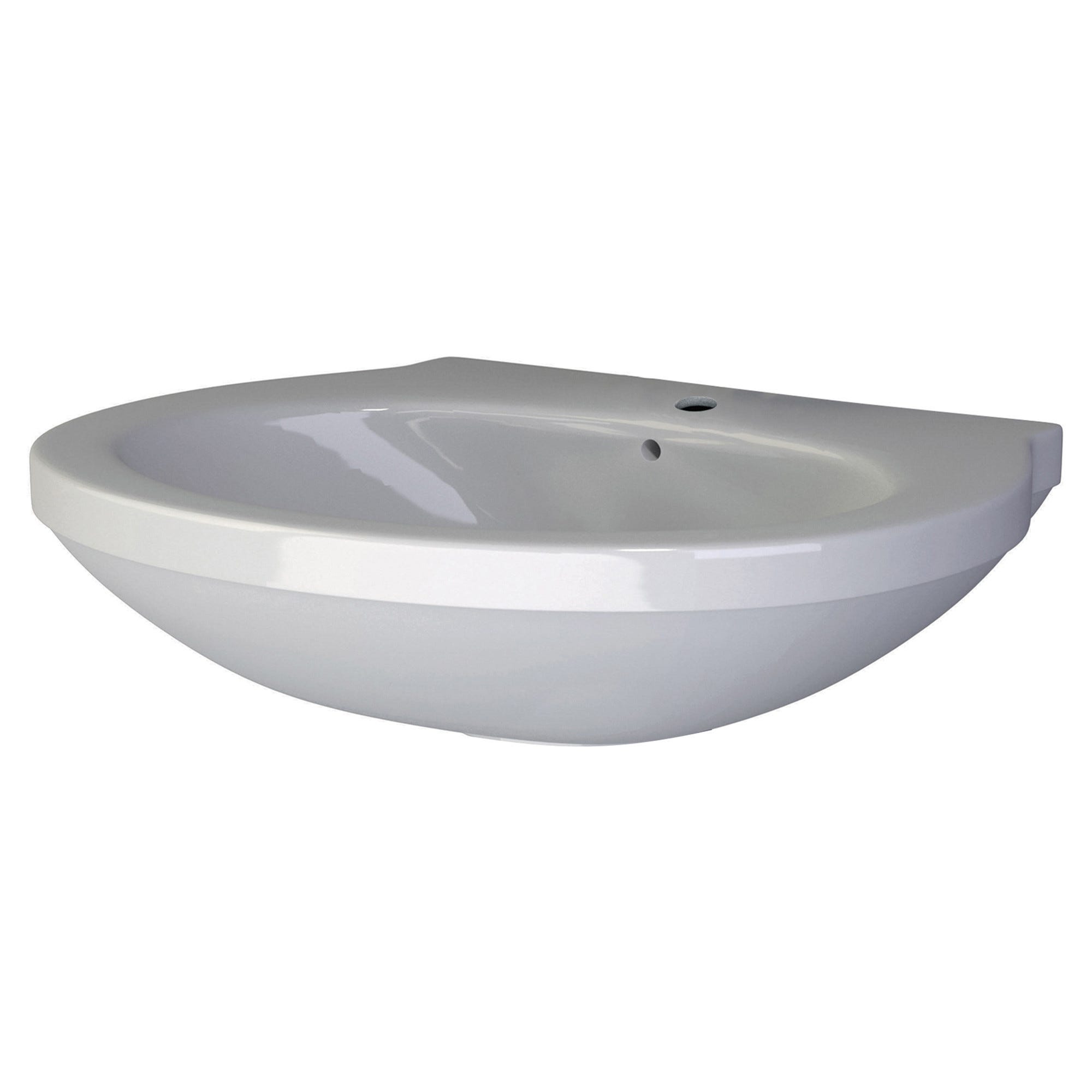 LAVABO SERIE AIR L61xP51xH21 cm CERAMICA BIANCO