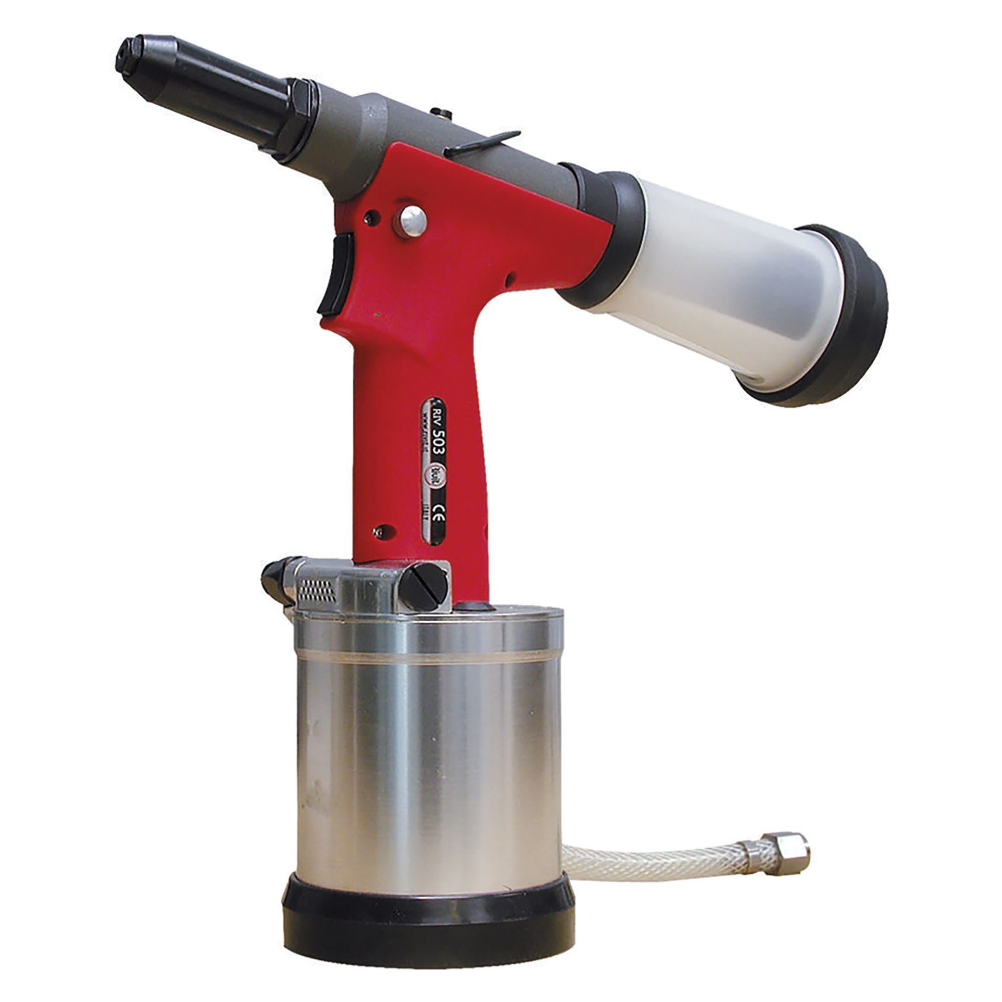 RIVETTATRICE OLEOPNEUMATICA RIV503 FINO A Ø 4,8 mm CON SERBATOIO | Tecnomat