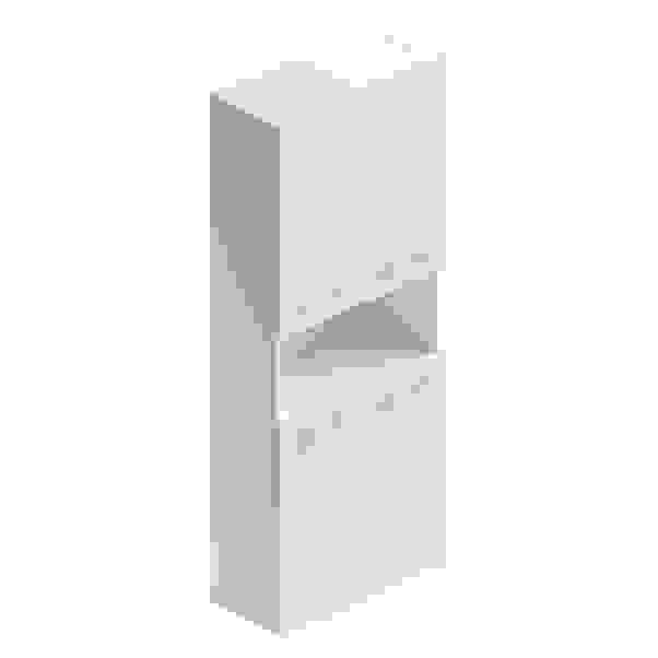 COLONNA UNIVERSAL BIANCO NOVA 4 ANTE REVERSIBILE 70x32x180 cm (LxPxH)