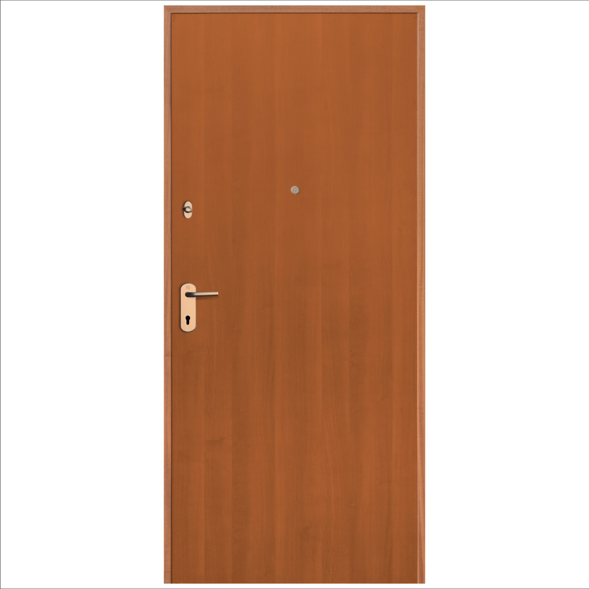 PORTA BLINDATA SECURE NOCE CLASSE 3 APERTURA SPINTA A DESTRA 210x80 cm ...