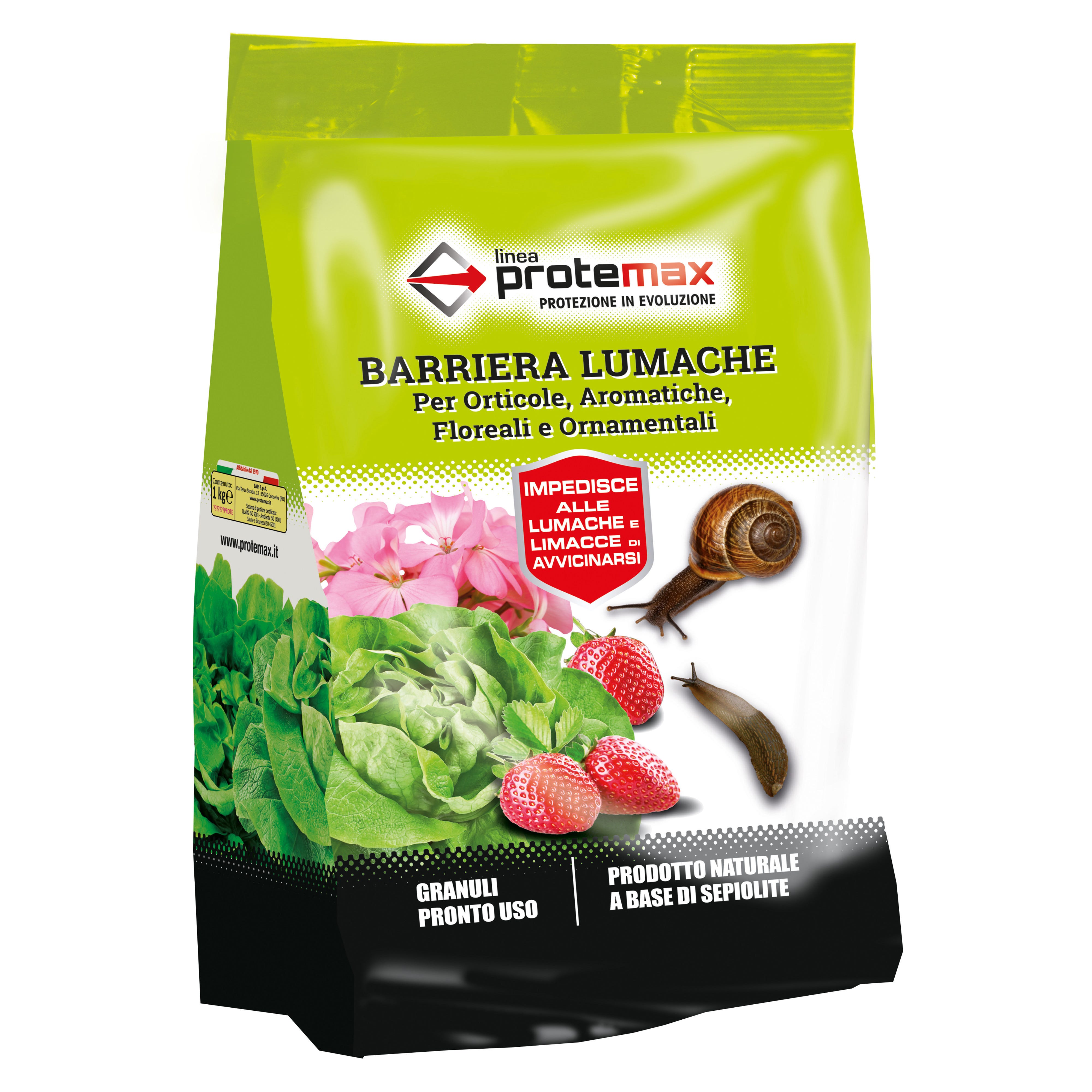 BARRIERA LUMACHICIDA PROTEMAX PRONTO ALL'USO 1 kg
