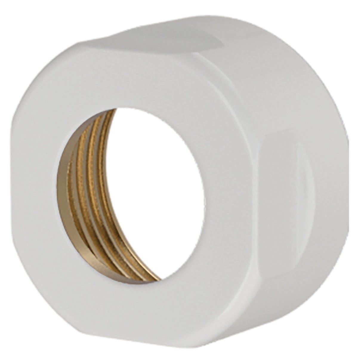 CALOTTA ADATTATORE POLETTI BIANCO LUCIDO 3 4 16 8x15 5 Mm PER RAME