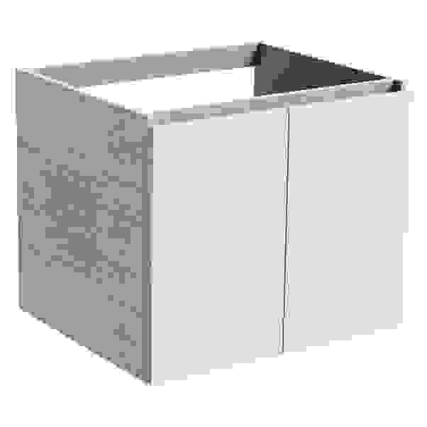 BASE DOLOMITE IN LEGNO BIANCO 2 ANTE 60x50x50 cm (LxHxP) SOFT CLOSE