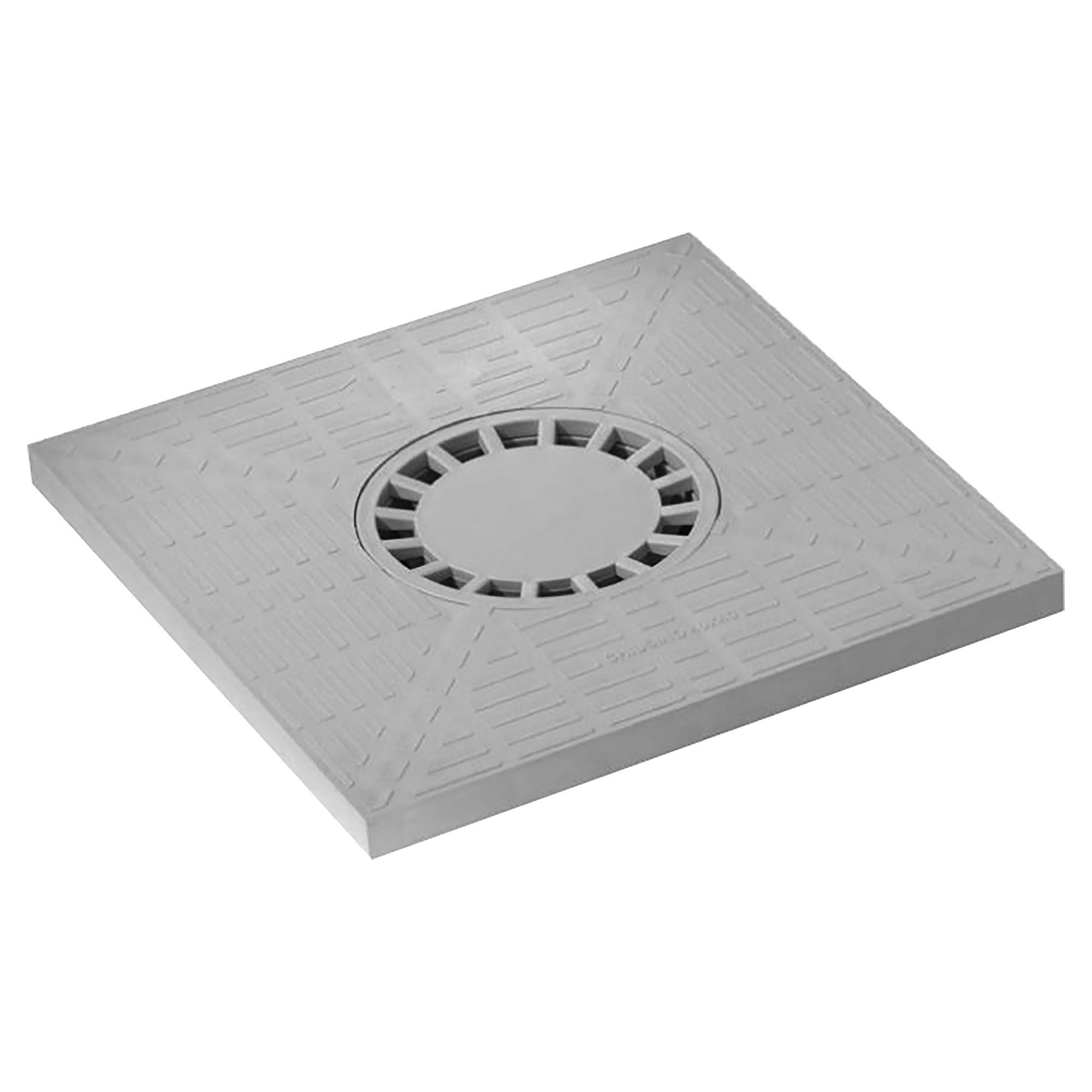 COPERCHIO PER POZZETTO CON SIFONE 30x30 cm POLIPROPILENE ISPEZIONABILE