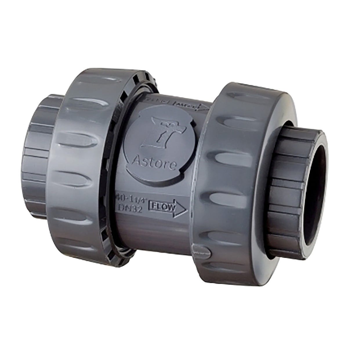 VALVOLA DI RITEGNO ASTORE 231 PVC FF 1''1/2 PN16 INSTALLAZIONE ...