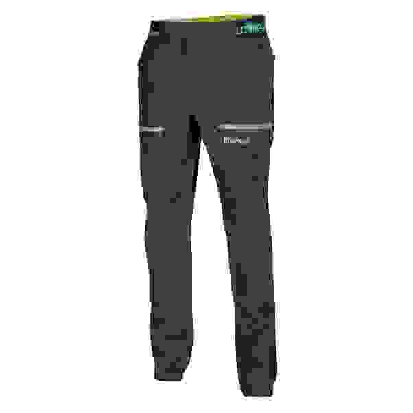 PANTALONE HORIZON U-POWER TAGLIA L COLORE GRIGIO INSERTI VERDI TESSUTO ...