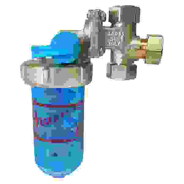 DOSATORE PROPORZIONALE DI POLIFOSFATI IN OTTONE 1/2'' BYPASS ATTACCO RUOTABILE + CARTUCCIA