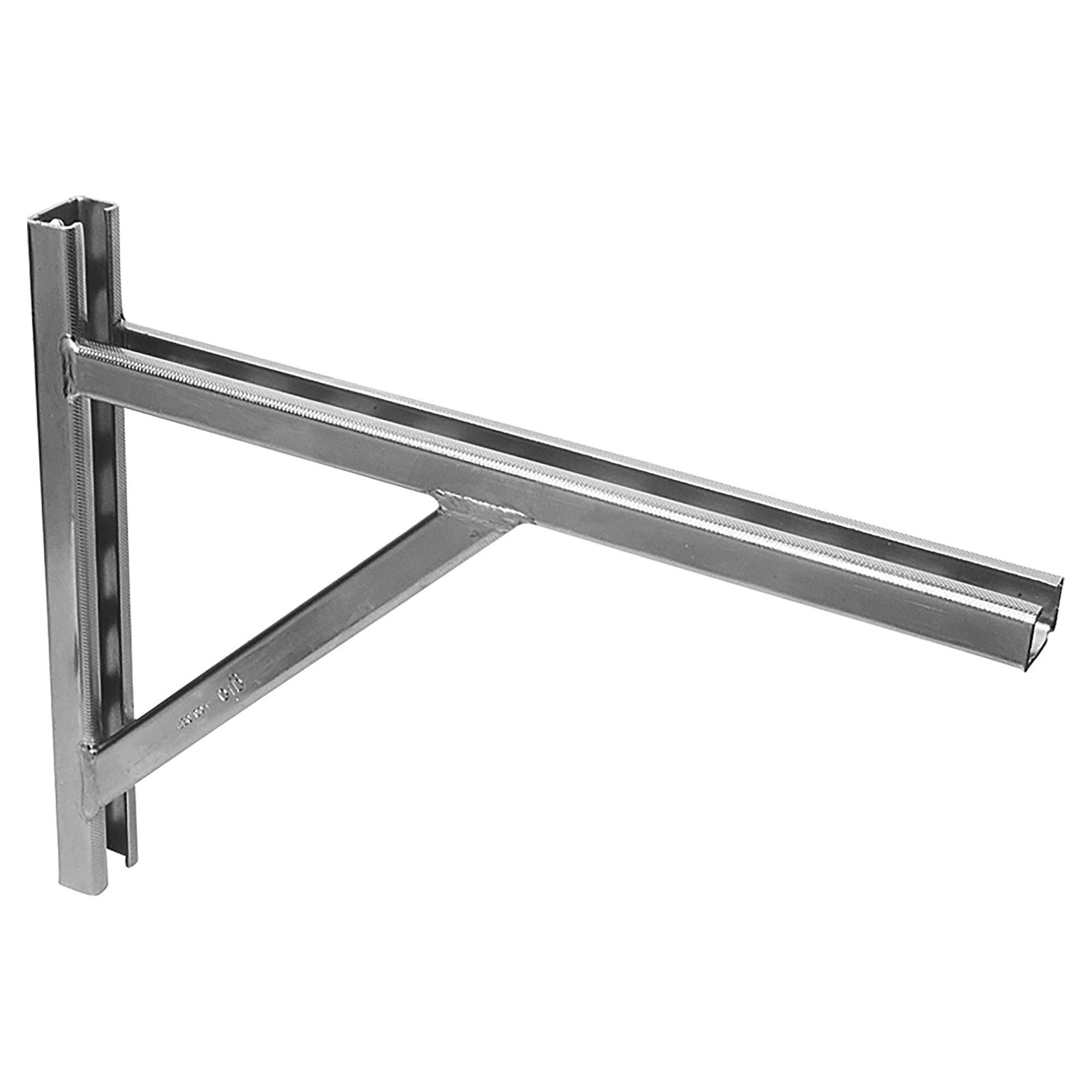 MENSOLA A SQUADRA IN PROFILO GRIP PF1 L 37 cm ACCIAIO DD11