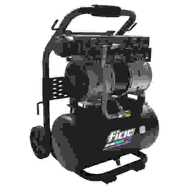 COMPRESSORE SILENZIATO FIAC BLACK LINE 10-1 SUPER SILENT 10 l 1 hp ...