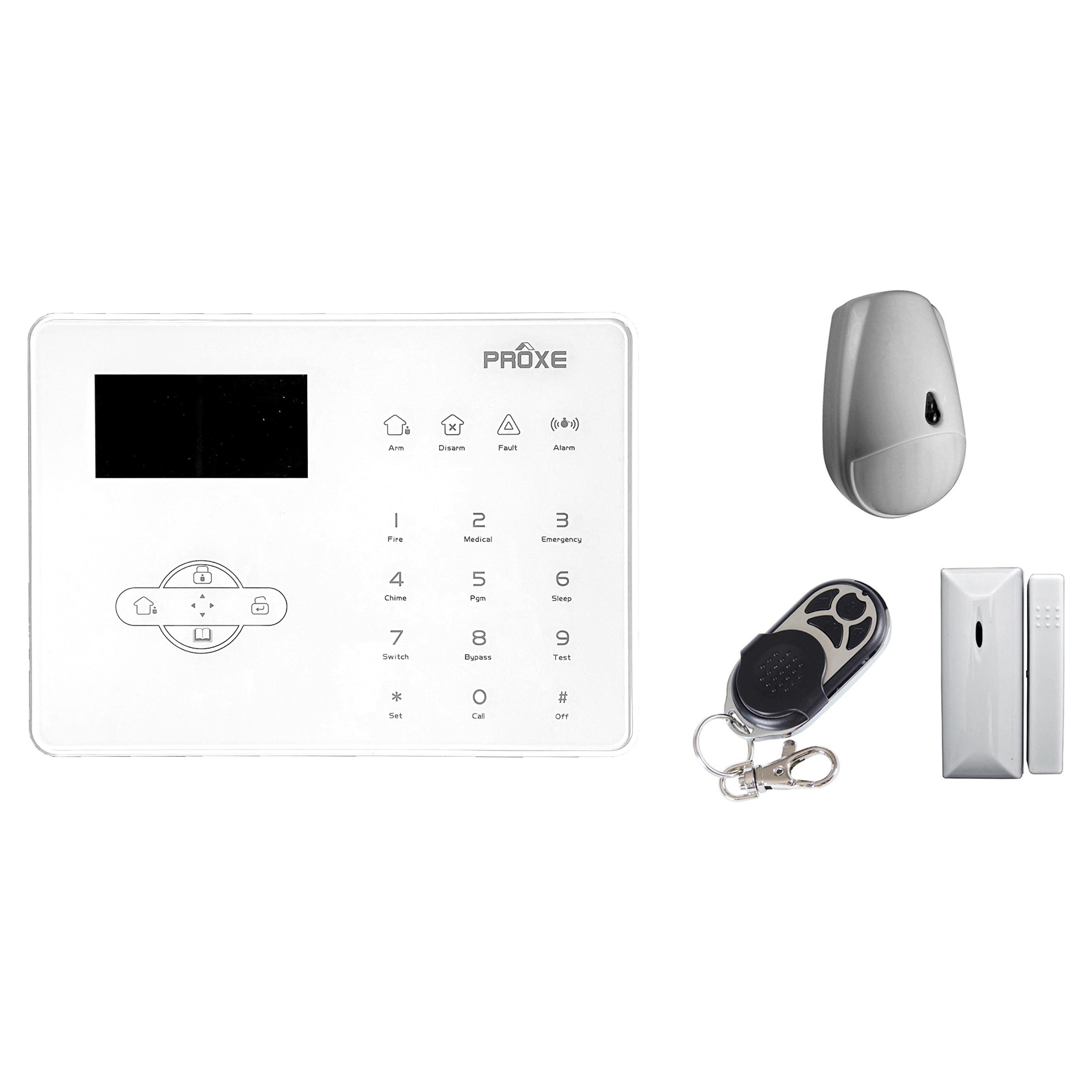 KIT ALLARME PROXE GSM WIRELESS 433 MHz CON ACCESSORI