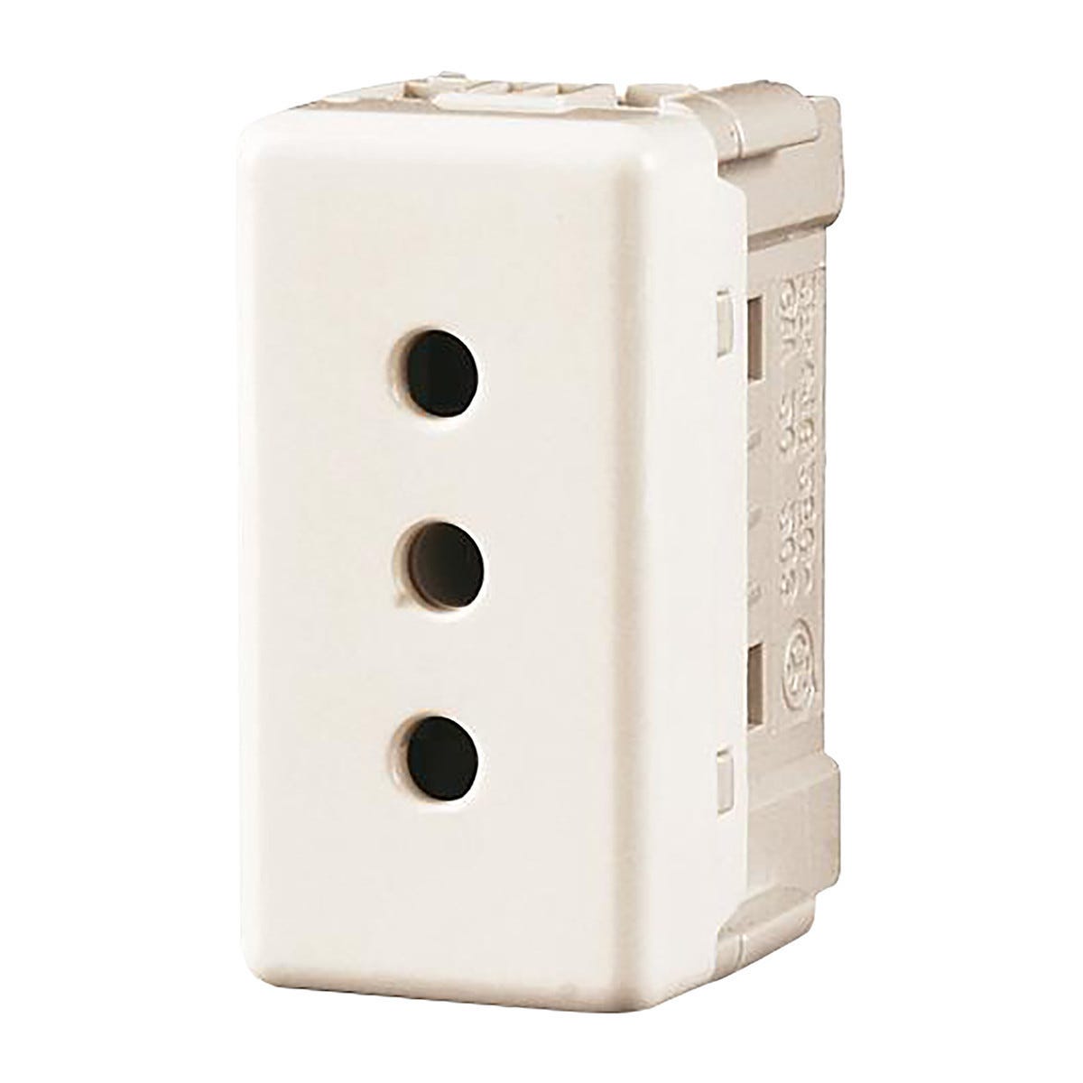 PRESA UNIVERSALE 2P+T 10/16A + SCHUKO GEWISS SYSTEM | Tecnomat