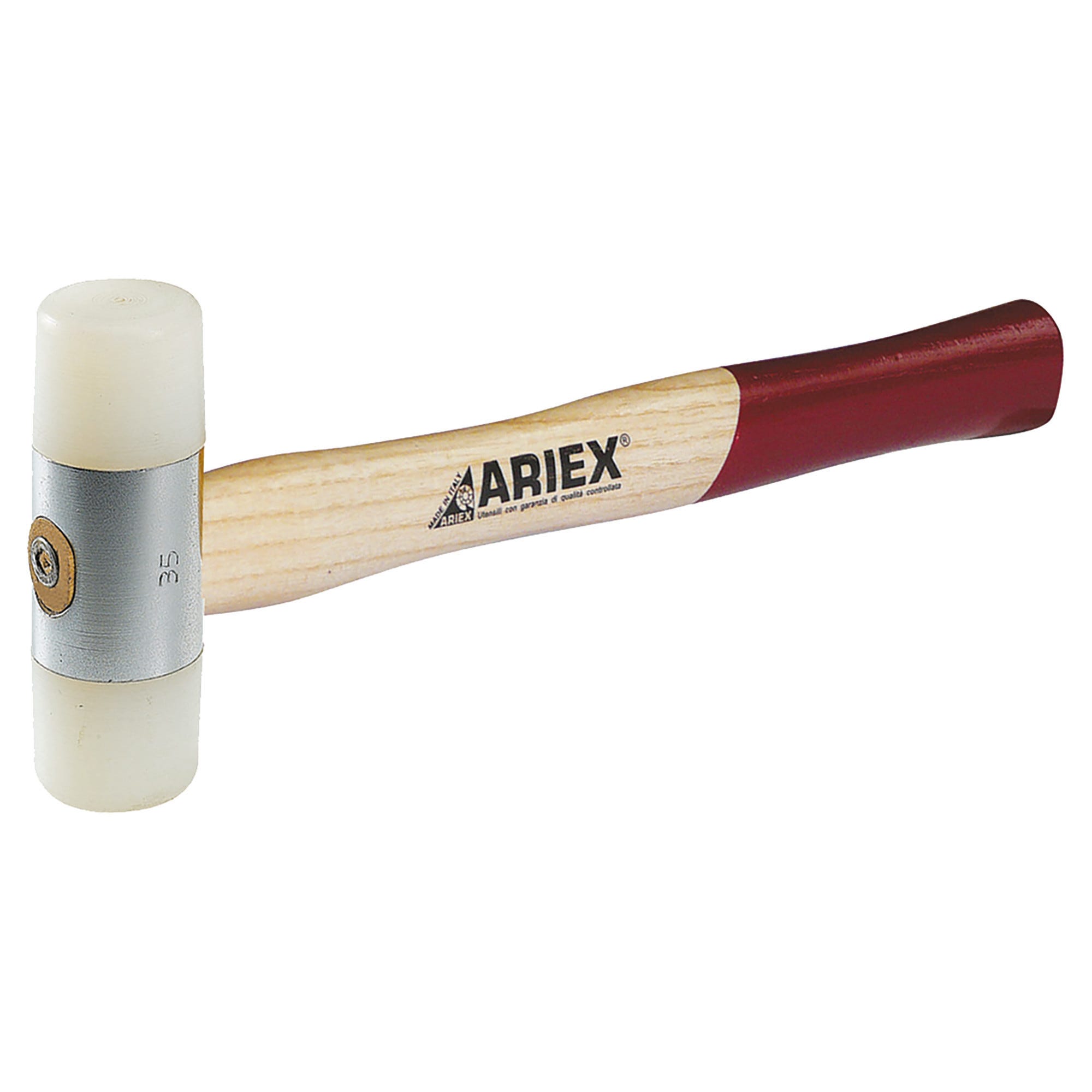 MAZZUOLA ANTIRIMBALZO ARIEX 50 mm MANICO TUBOLARE IN ACCIAIO ...