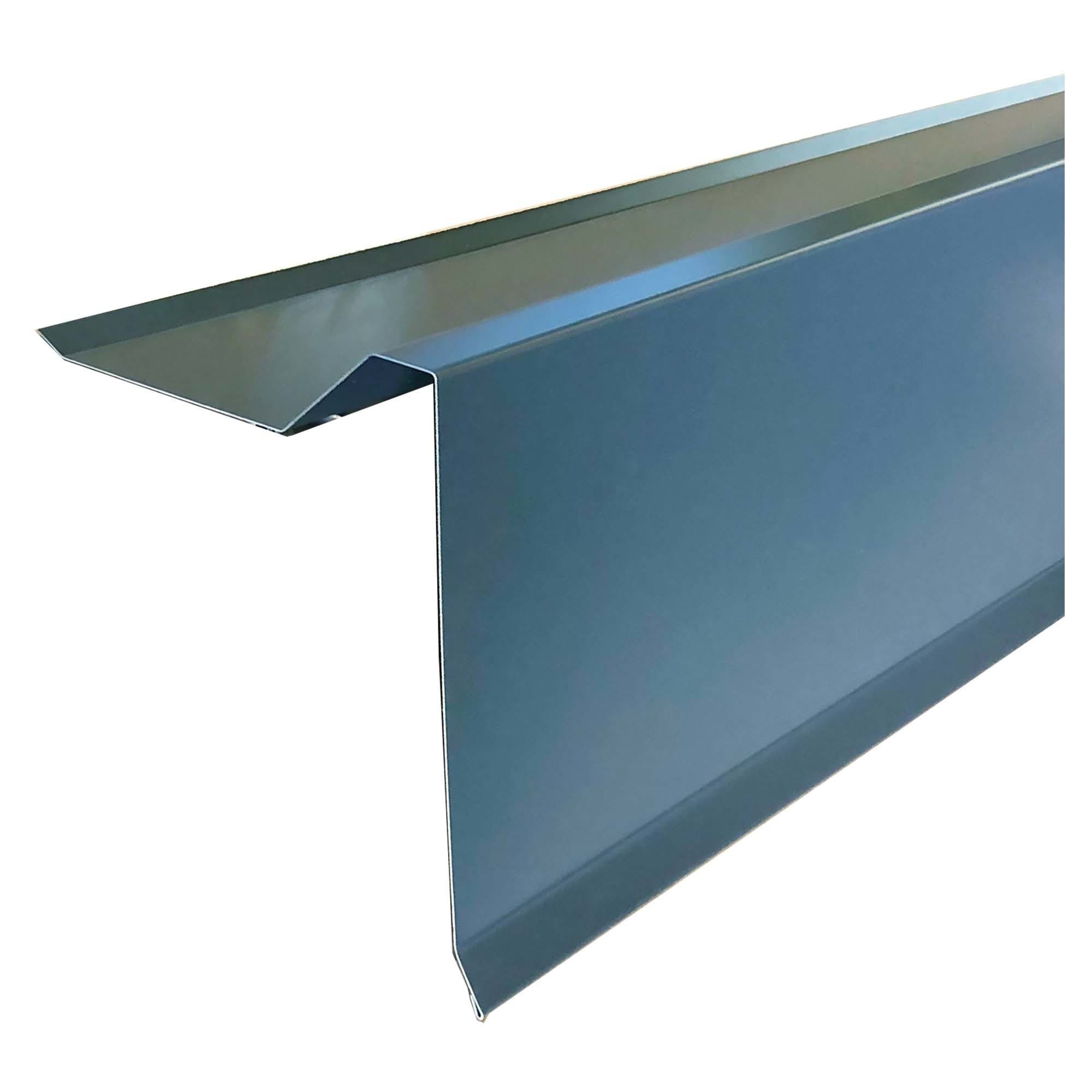 SCOSSALINA LATERALE SV 333 mm 2 m ANTRACITE LAMIERA PREVERNICIATA