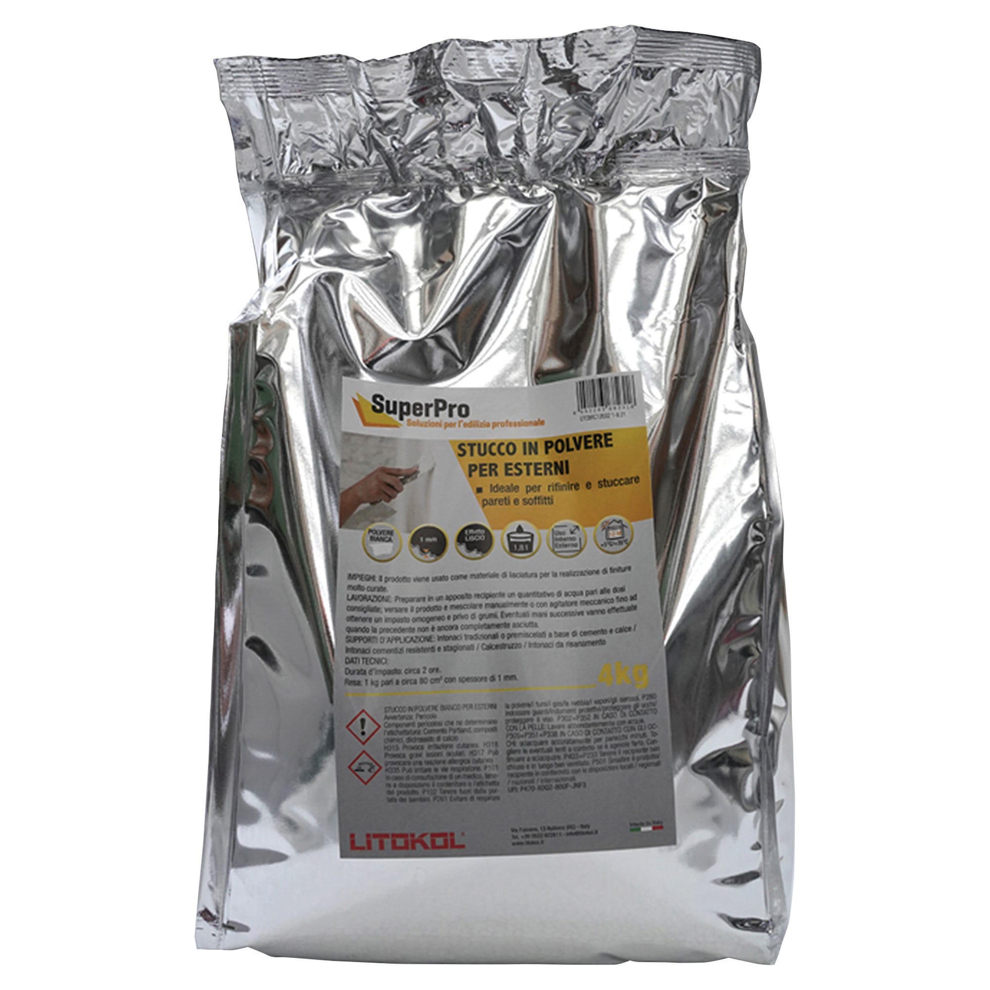 STUCCO POLVERE LITOKOL 4 kg