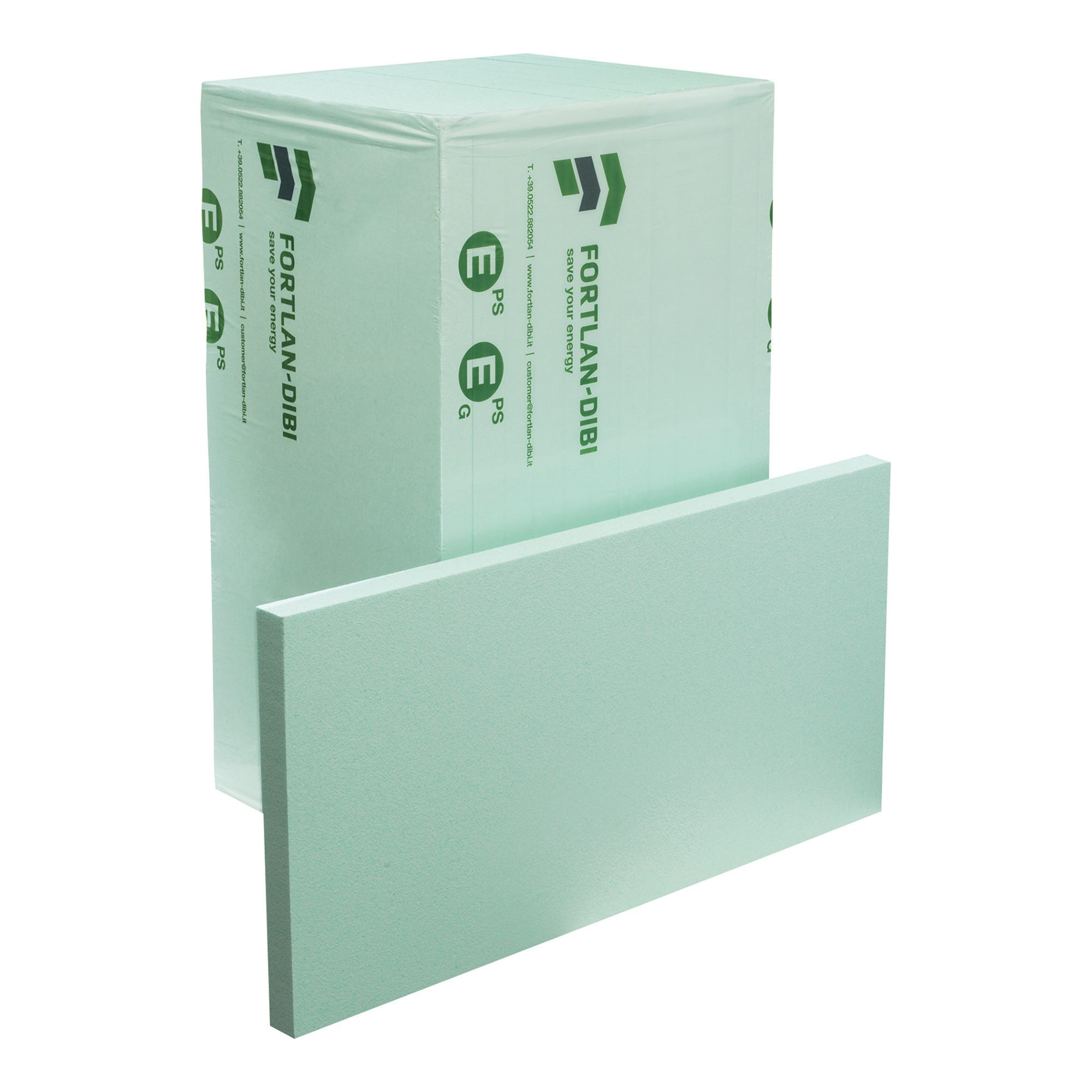 PANNELLO EPS ALTA DENSITA 100x50x2 cm DETENSIONATO Λd 0,032 W/mK | Tecnomat