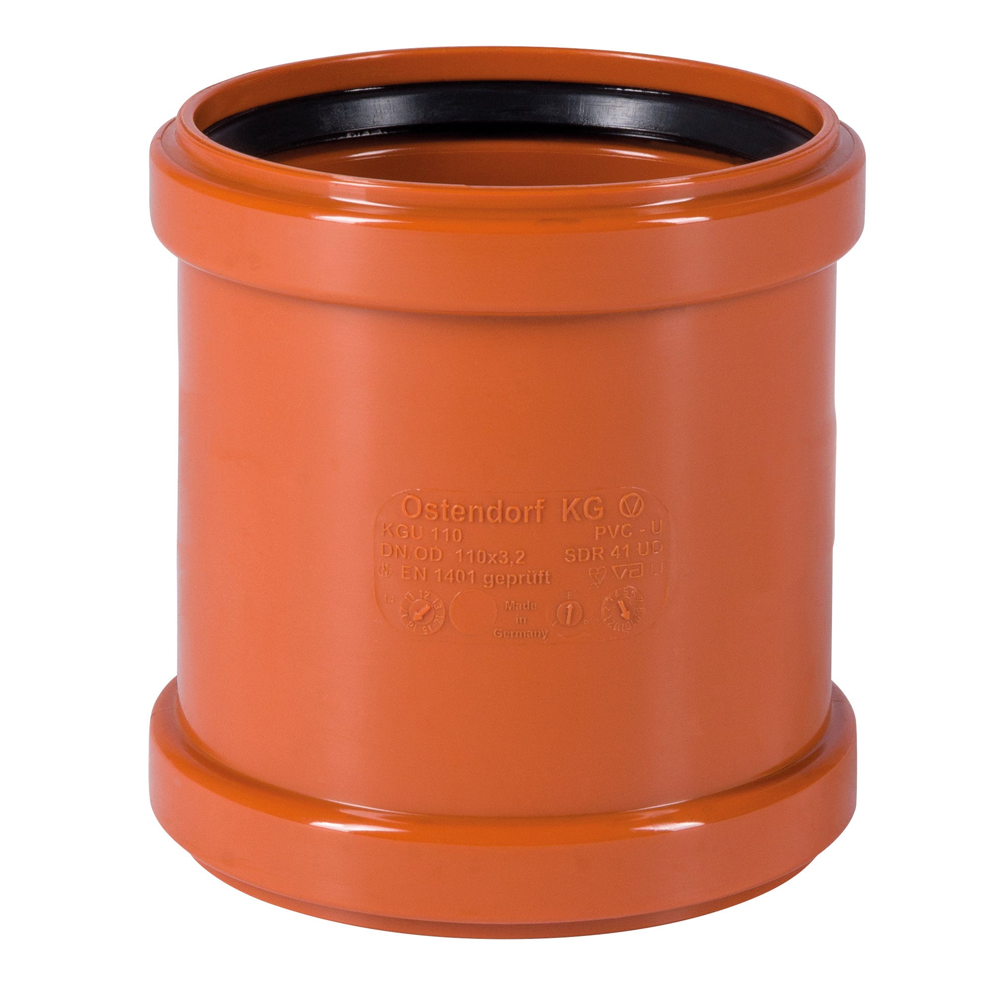 MANICOTTO PER FOGNATURA Ø 125 mm FITT UNI EN 1401-1 2009