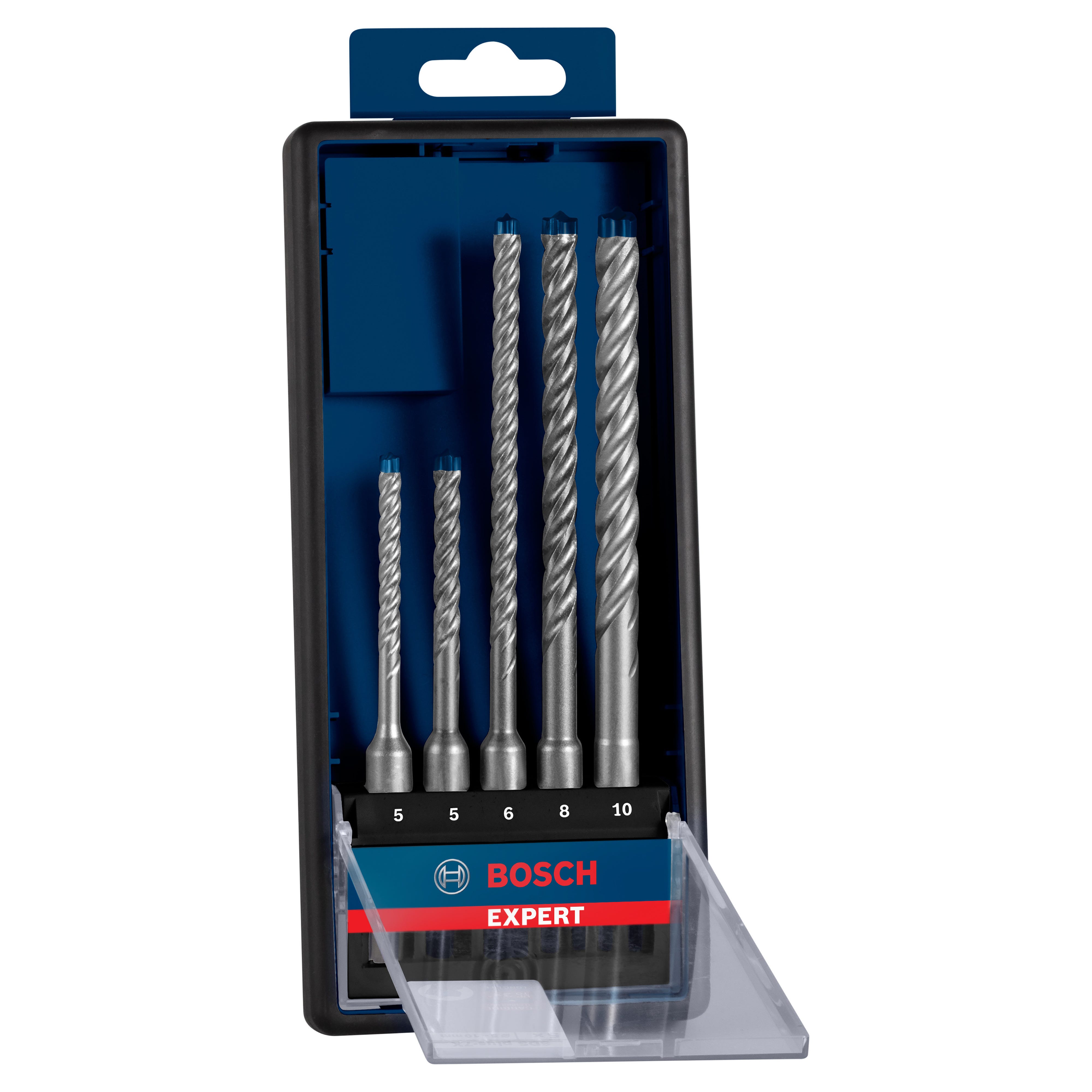 SET 5 PUNTE 5/6/8/10 mm BOSCH 50/115 100/165 mm SDS PLUS-7X | Tecnomat