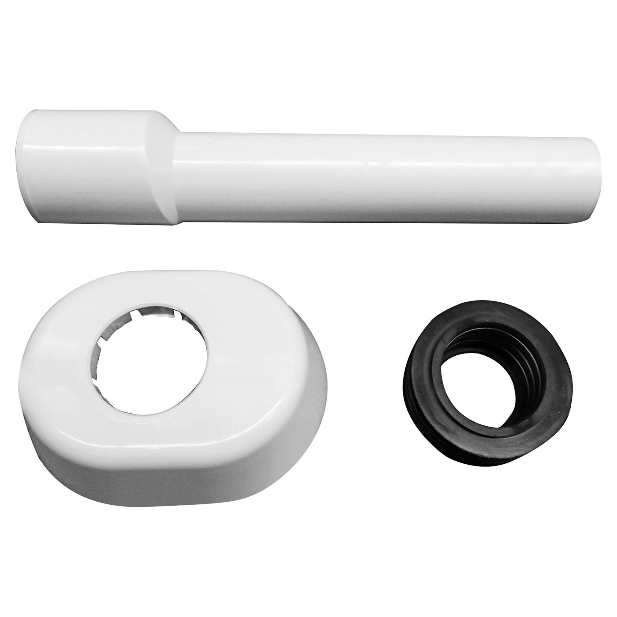 CANOTTO UNIVERSALE ECCENTRICO PER CASSETTE WC INCASSO