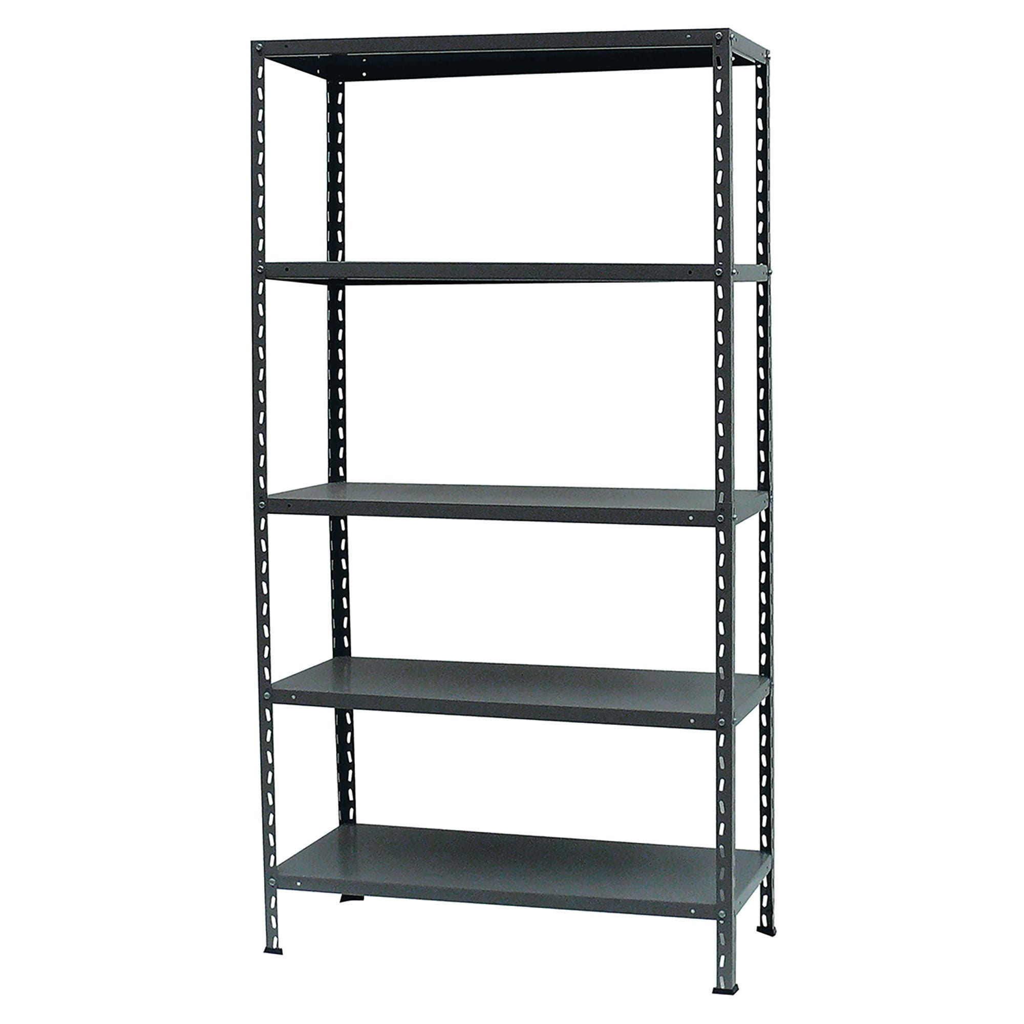 SCAFFALE METALLO GRIMA 5 RIPIANI 65 kg GRIGIO MONTAGGIO A BULLONI ...