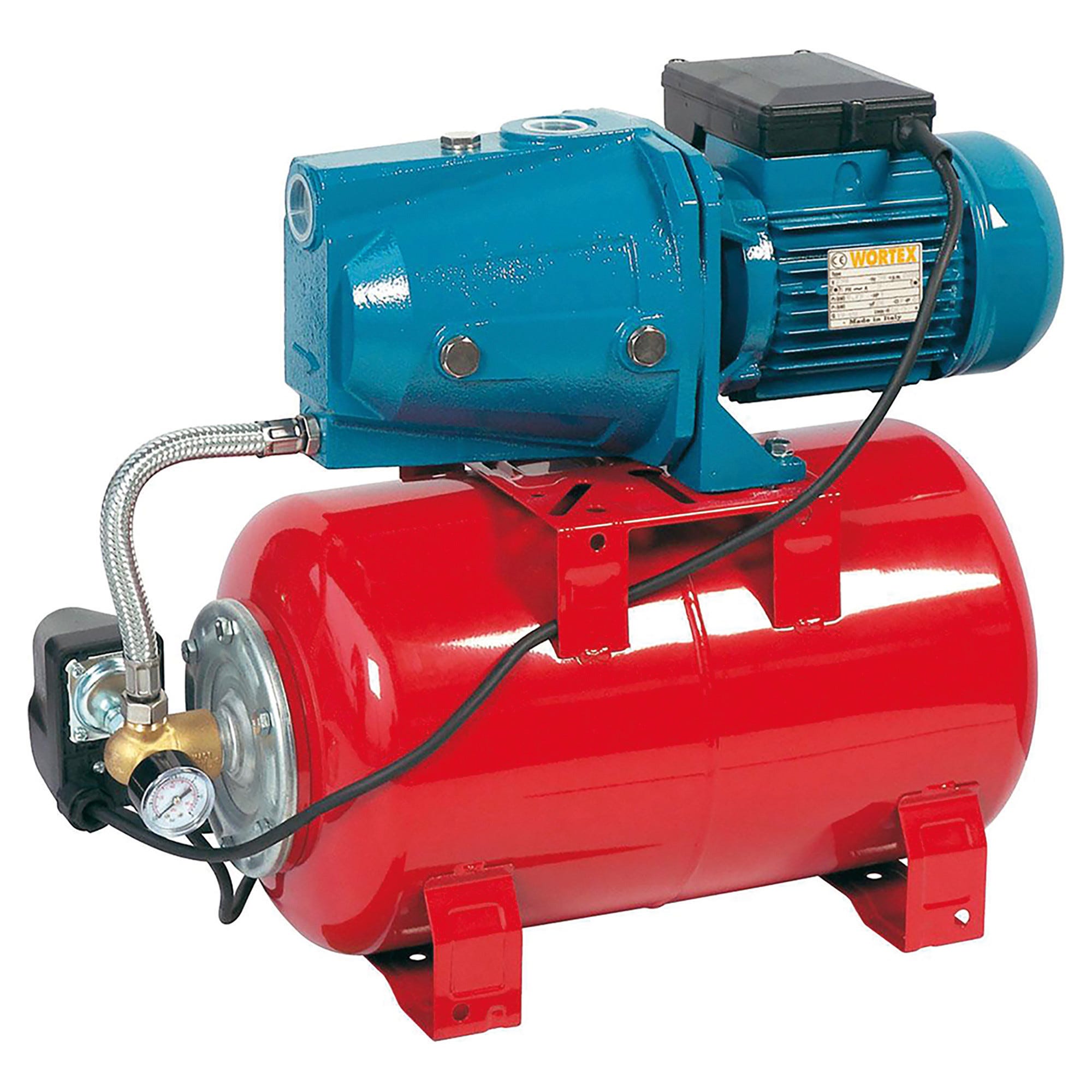 POMPA SUPERFICIE AUTOCLAVE 750 W WORTEX ACQUE PULITE PREVALENZA MAX 45 m