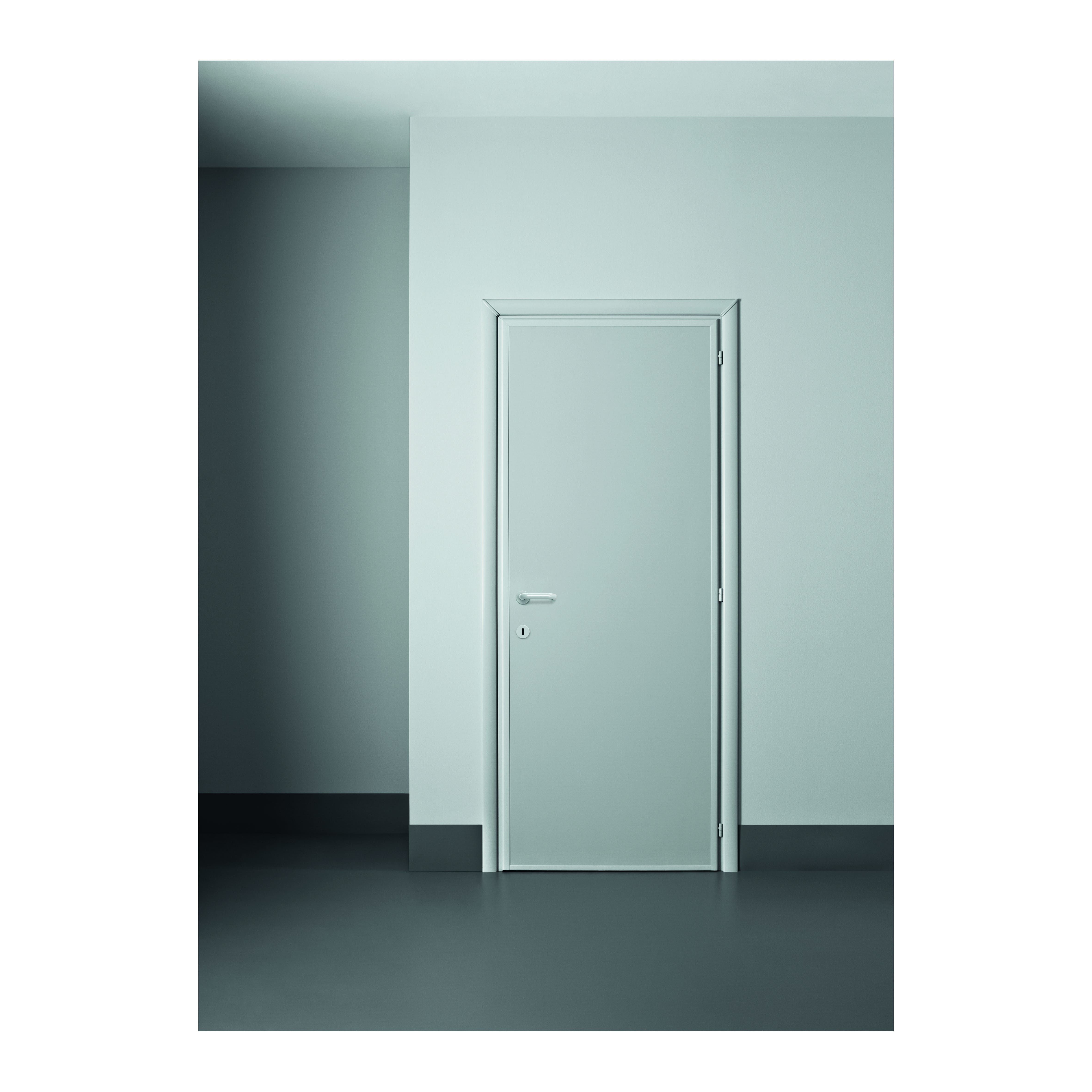 PORTA PVC BIANCO BATTENTE REVERSIBILE 210x80 cm (HxL) | Tecnomat