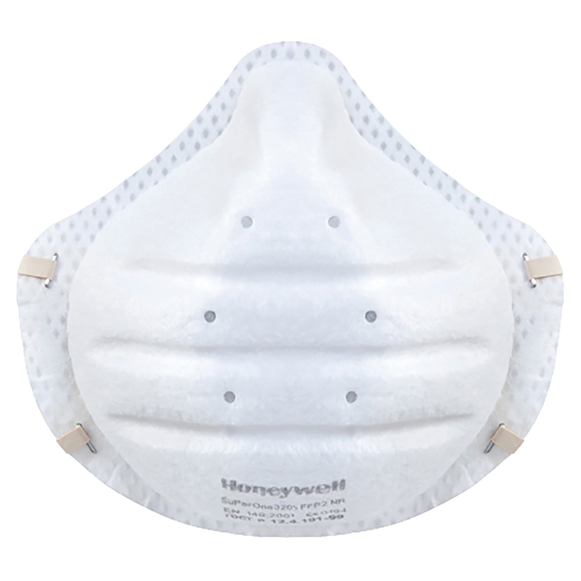 30 MASCHERE HONEYWELL FFP2 NR D A COPPETTA SENZA VALVOLA MONOUSO