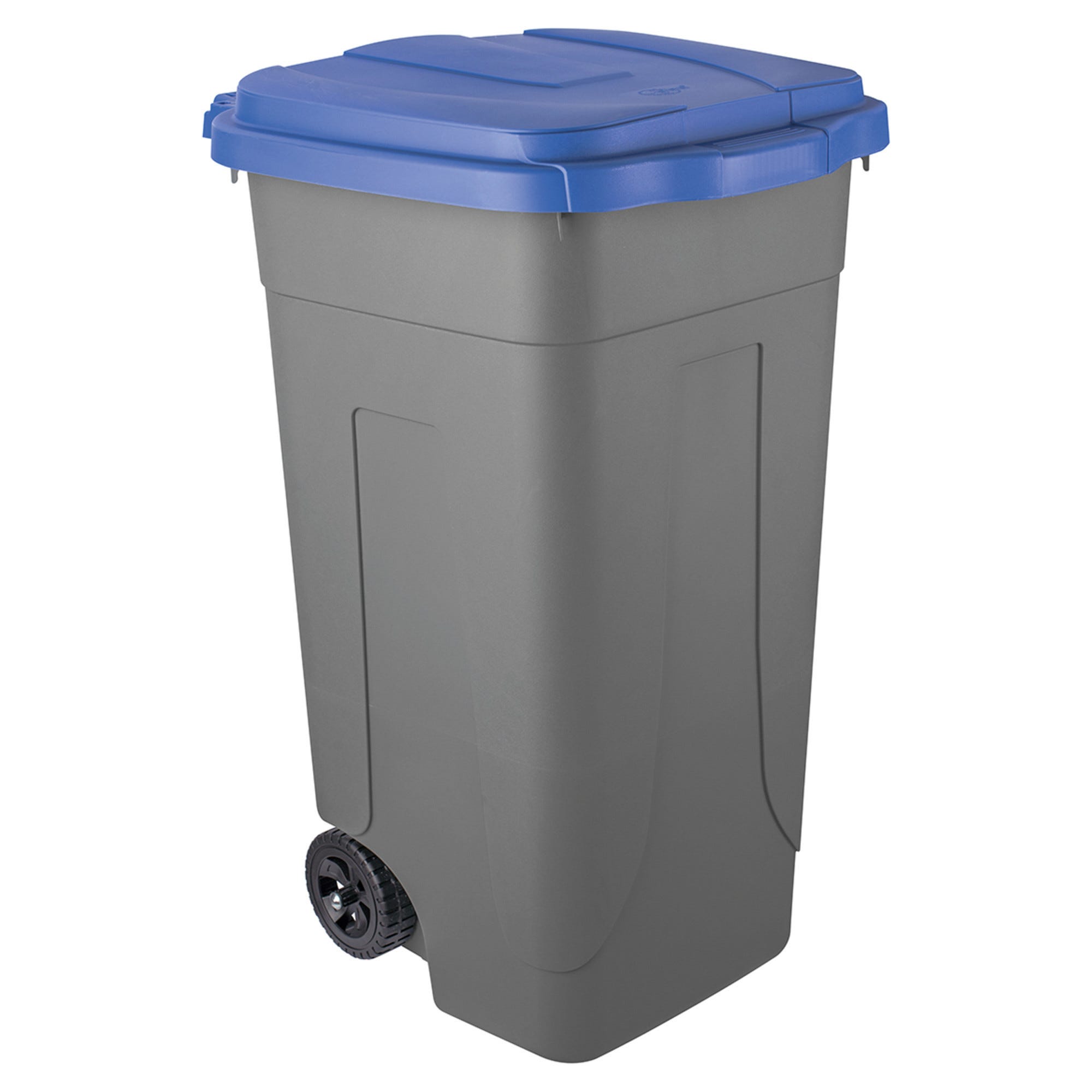 BIDONE CARRELLATO MOBILPLASTIC 80 l BIANCO CON COPERCHIO | Tecnomat