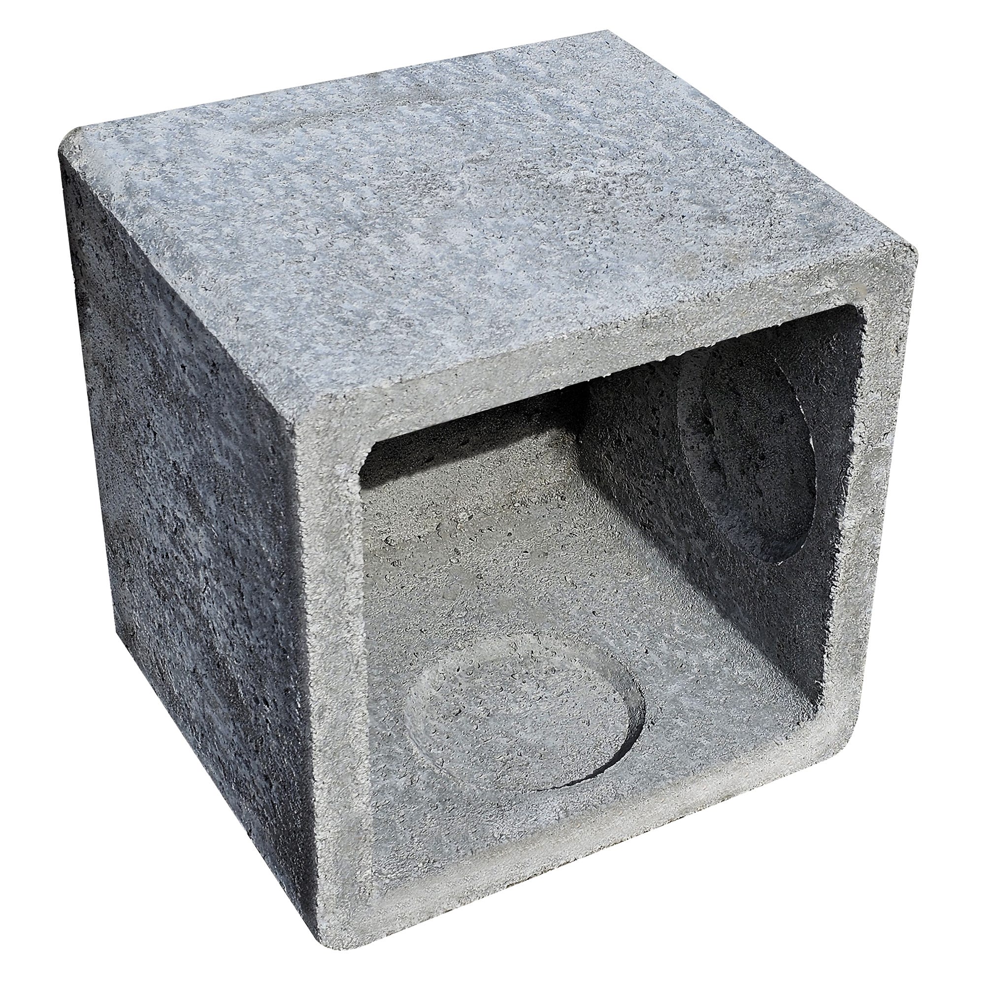 POZZETTO IN CEMENTO 30x30 cm SP. 3,5 cm ESTERNO 37x37 cm